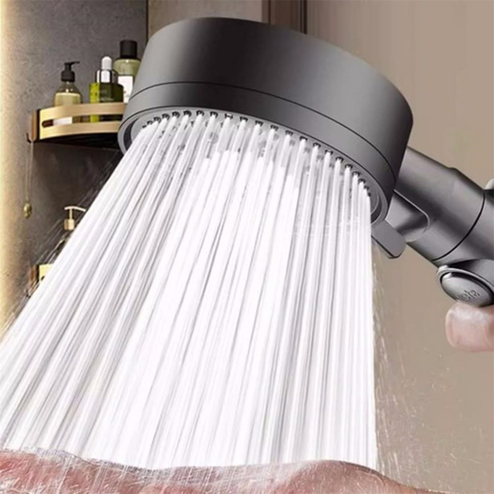 ENMJIAW High Pressure 8-Mode Handheld Shower Head - Anti-Clog Nozzles ...