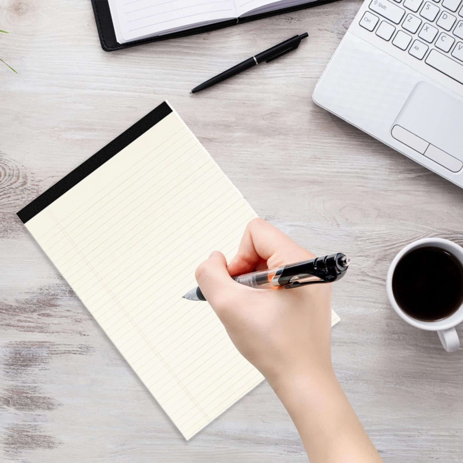 ENMJIAW Simple Horizontal Line Memo Notepad,Note Pads 5 White - Walmart.com