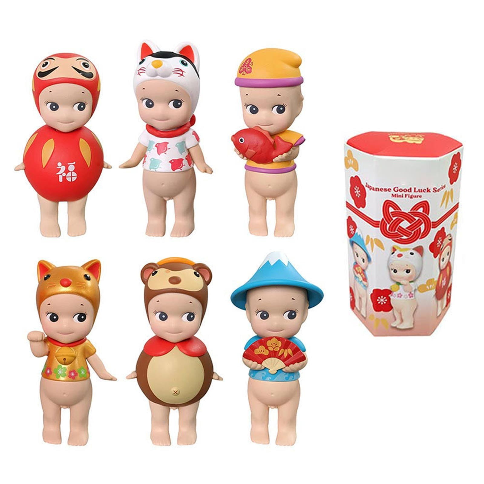 ENMJIAW Sonny Angel Japanese Good Luck Series - 1PC Random Blind Box ...