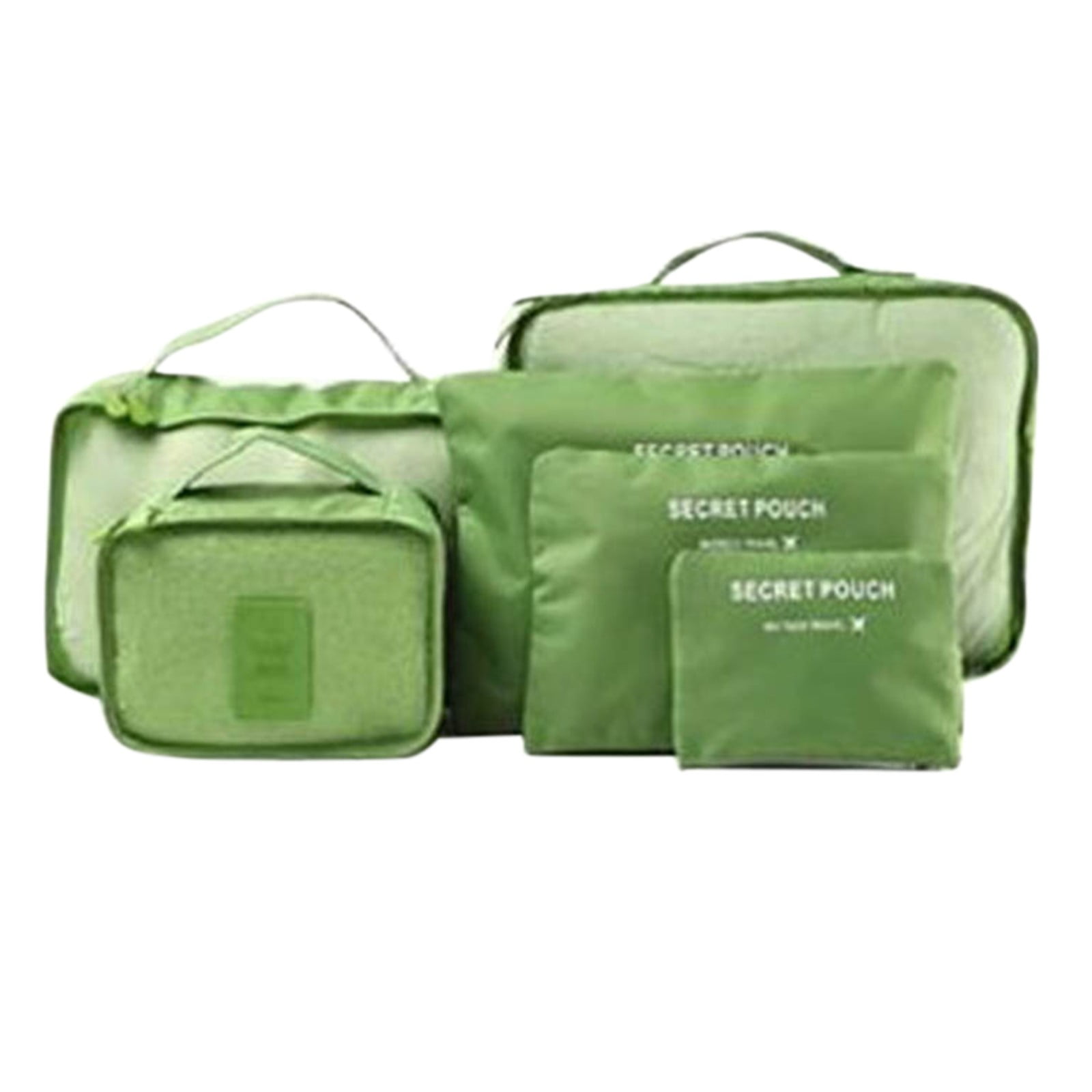 ENMJIAW Travel Packing Cubes,6 PCS Multi-functional Clothing Sorting ...