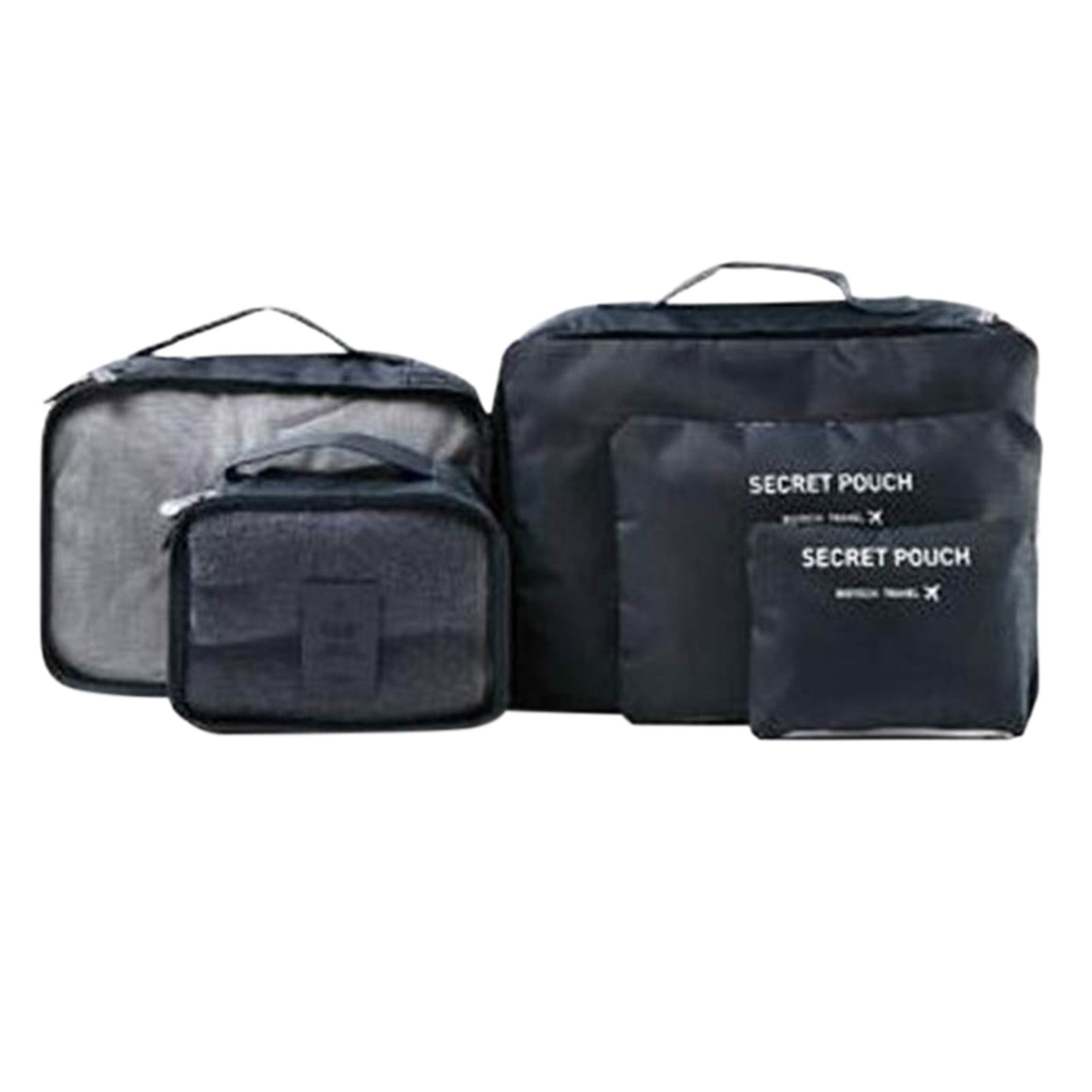 ENMJIAW Travel Packing Cubes,6 PCS Multi-functional Clothing Sorting ...