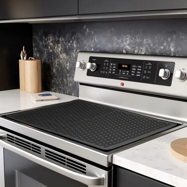 Kitchen + Home Set of 4 Nonstick Heavy Duty Stove Top Covers - 100% ...