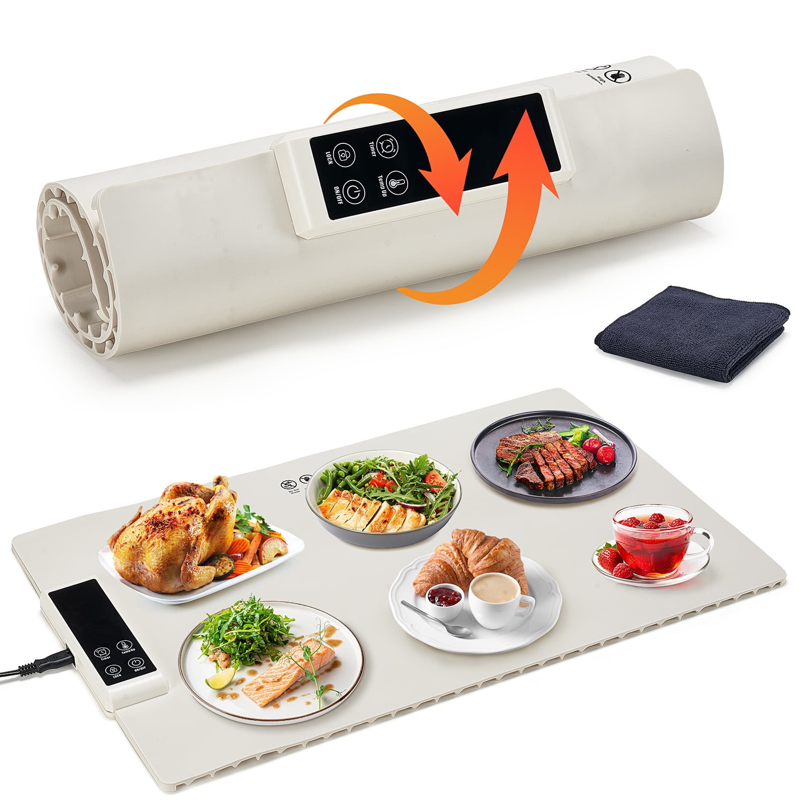 ENOKING Warming Mat For Food, Warmer Chafing Dishes for Buffet,Food ...