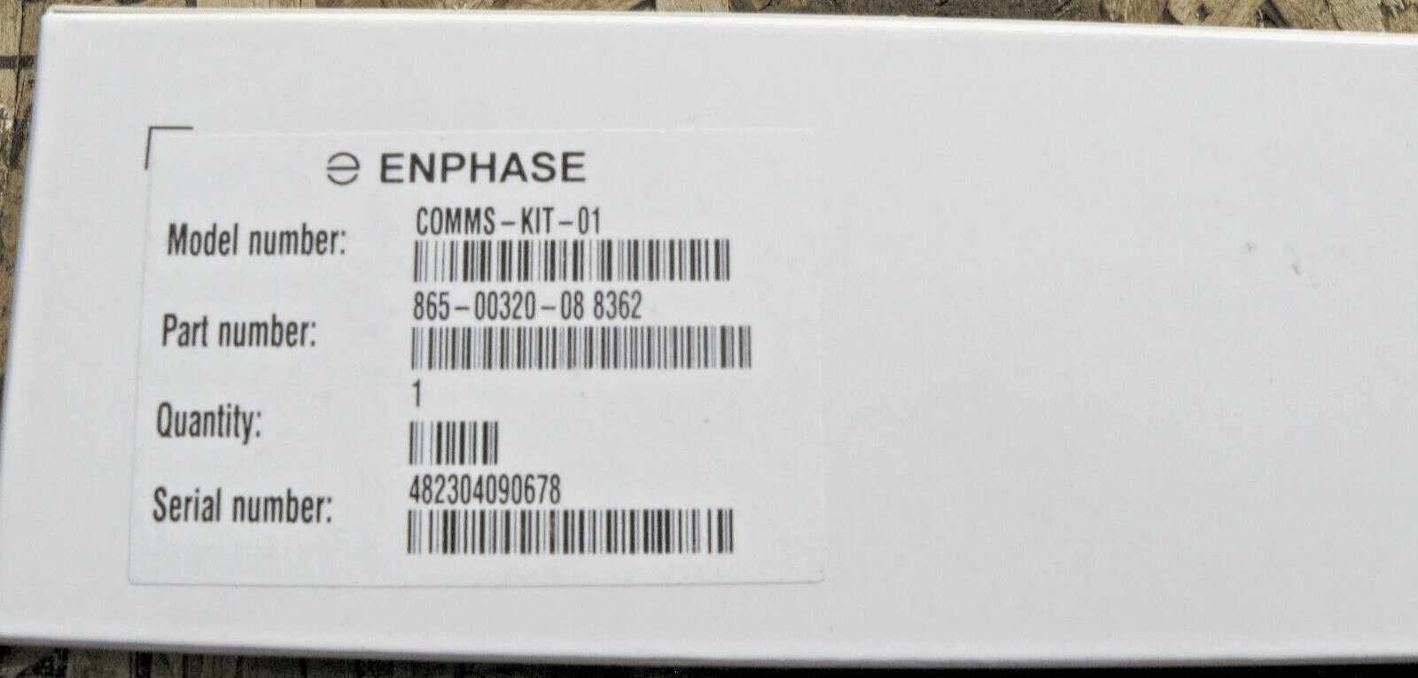 ENPHASE COMMS-KIT-01 865-00320 - Walmart.com