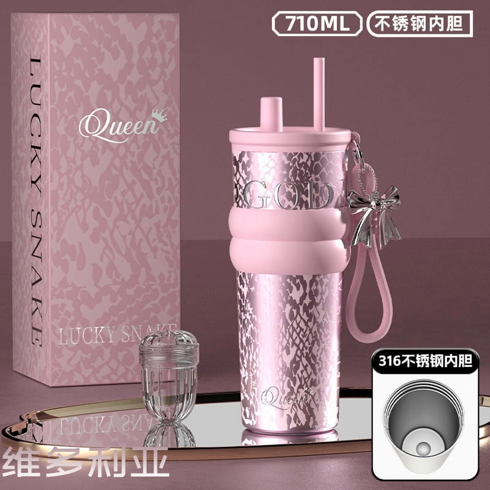 ENQIZ316 stainless steel water cup, insulated cup, high school girls ...