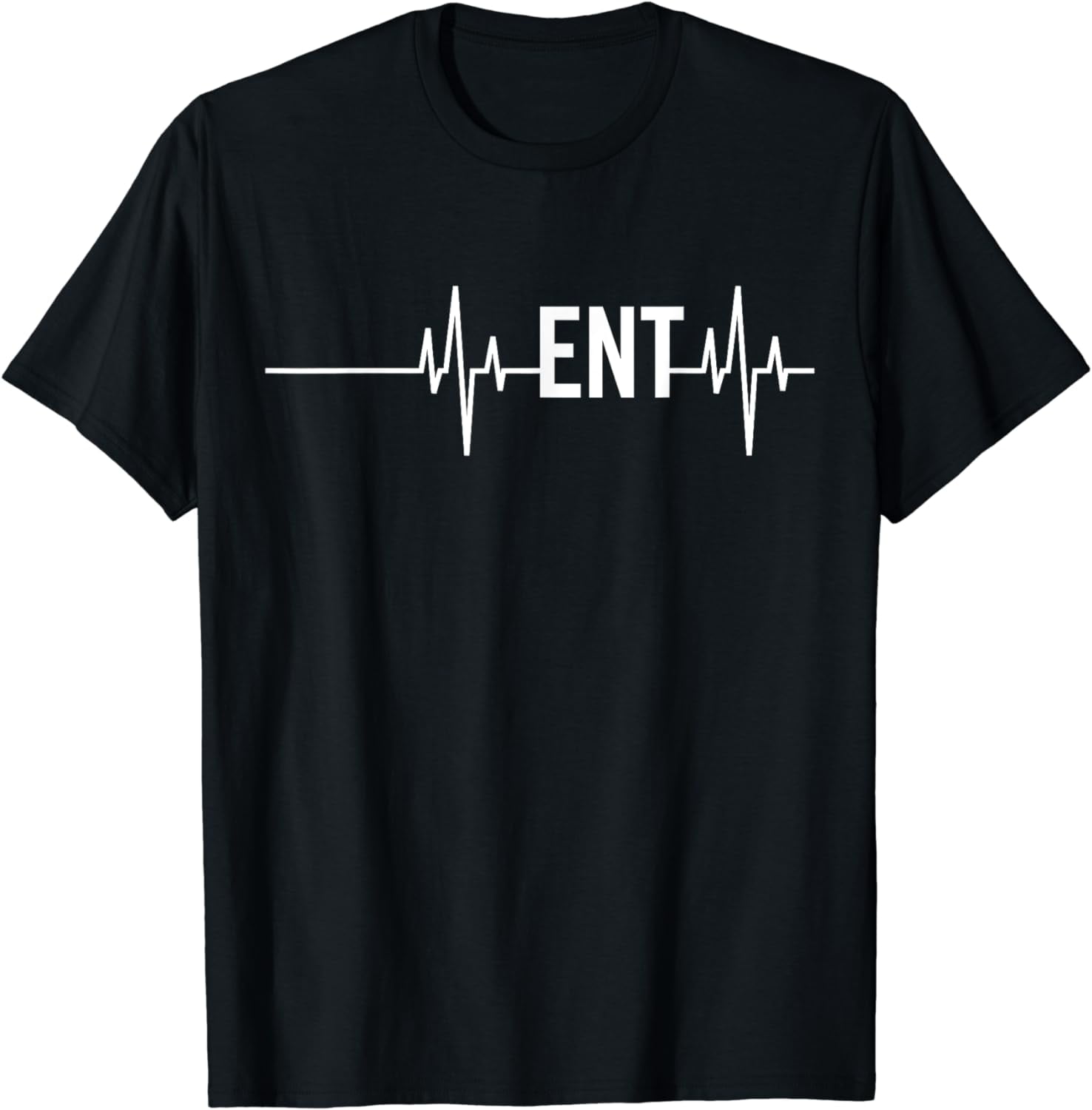 ENT Doctor Nurse Ear Nose Throat ENT Heartbeat T-Shirt - Walmart.com