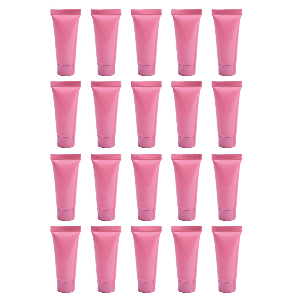 ENTASSER 10 ML Refillable Container Tube, 20 Pieces Colored Plastic ...