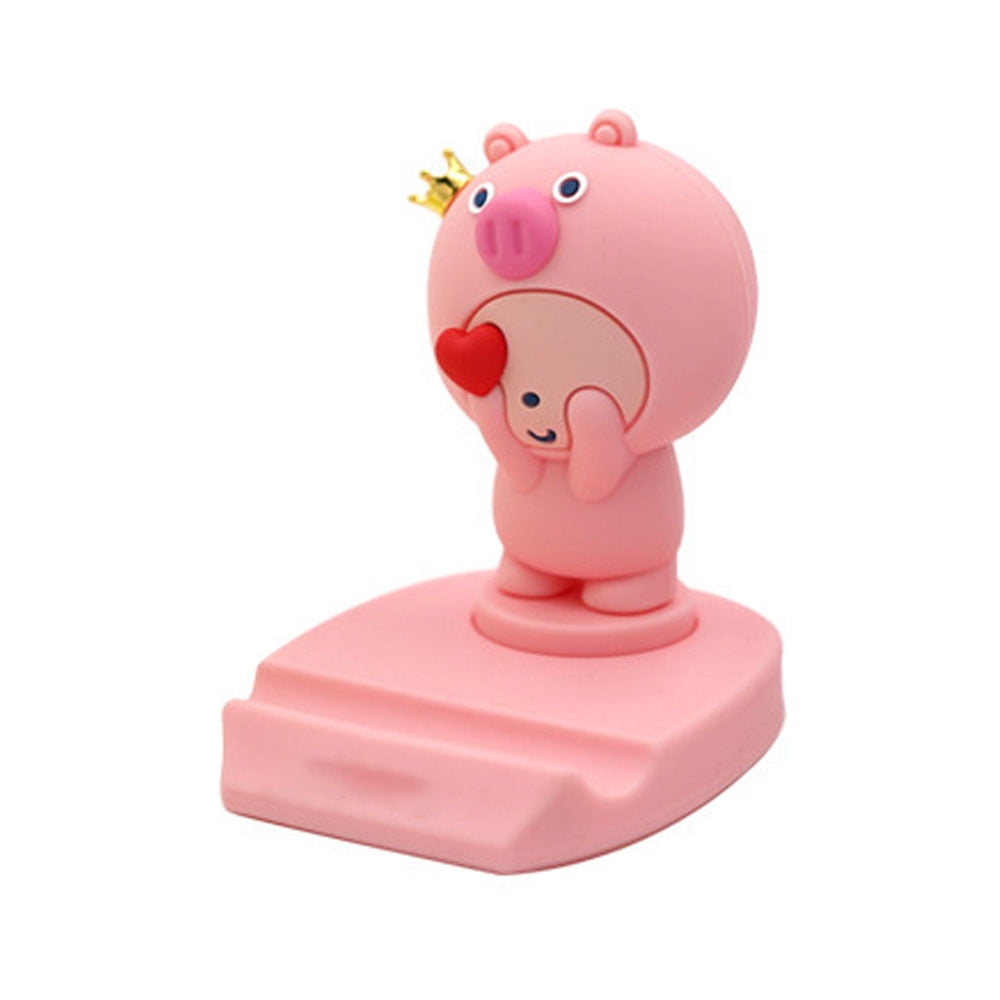 ENTASSER Cute Lovely Animal Cell Phone Stand Holder Desktop Tablet ...