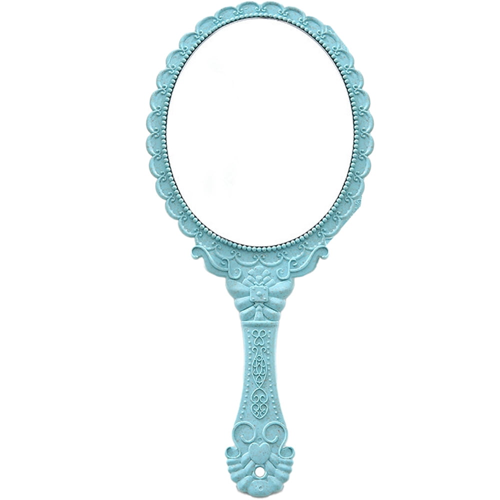 ENTASSER Hand Mirror Vintage Handheld Mirror with Handle Vanity Makeup ...