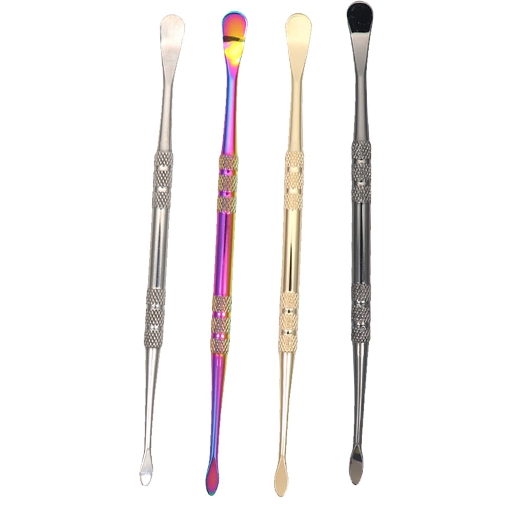 ENTASSER Stainless Steel Double Ended Micro Lab Spatula SamplerStyle 5 ...