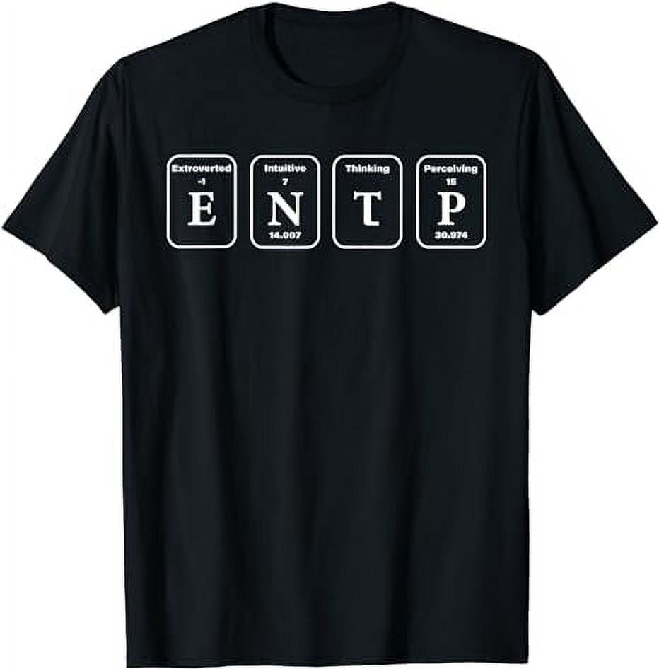 ENTP Extrovert Intuitive Thinking Perceiving Personality T-Shirt ...