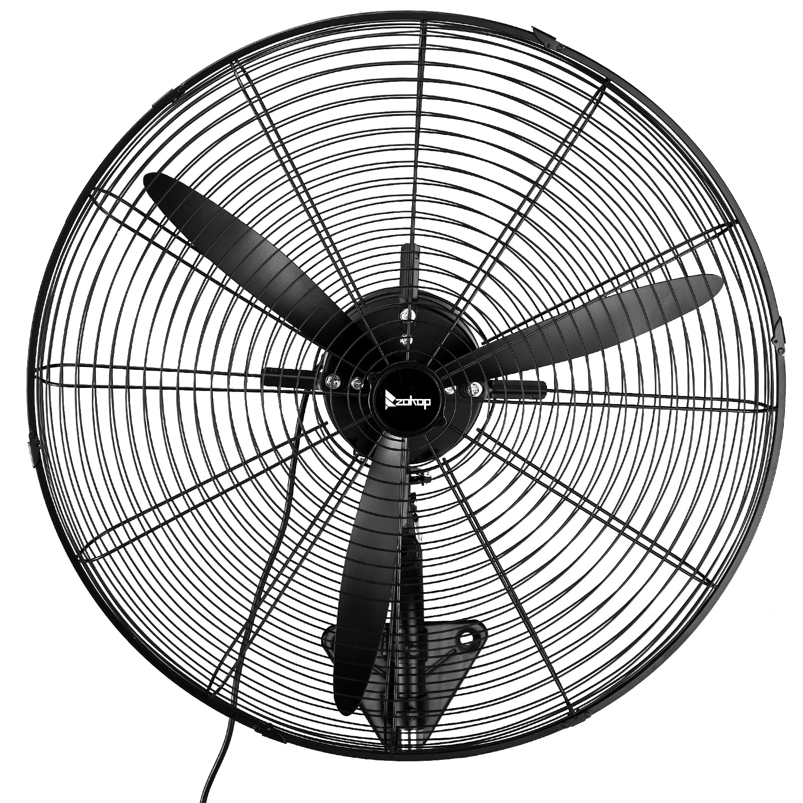 ENTU 20 Inch High Velocity Oscillating Wall Mount Fan 4 Speed ...