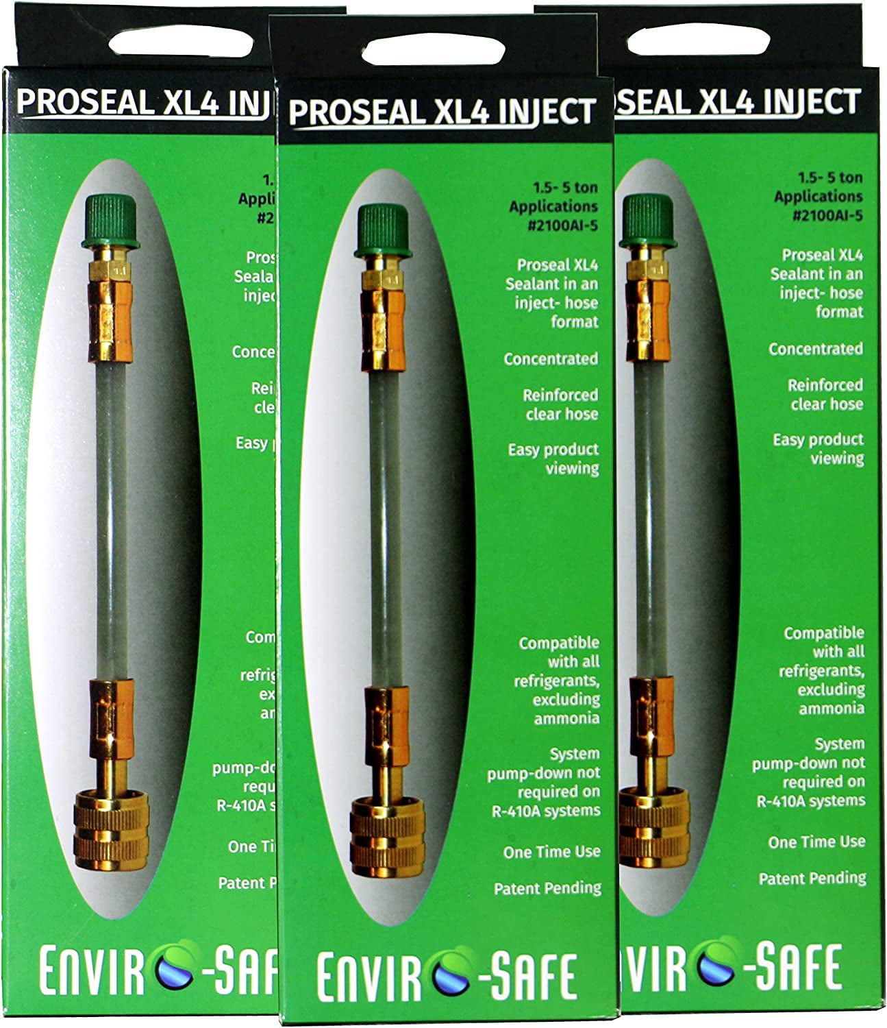 ENVIRO-SAFE Direct Inject ProSeal XL4 1.5-5 ton Inject Stop Leak R-22 ...