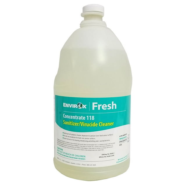 ENVIROX H2Orange2 117 Concentrate: Fresh Scent Carpet Odor Eliminator and Floor Stain Remover, 1 ...