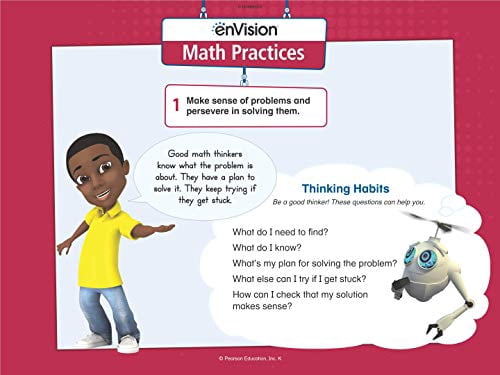 ENVISION MATHEMATICS 2020 PRACTICES POSTERS GRADE 2, 9780134963150 ...