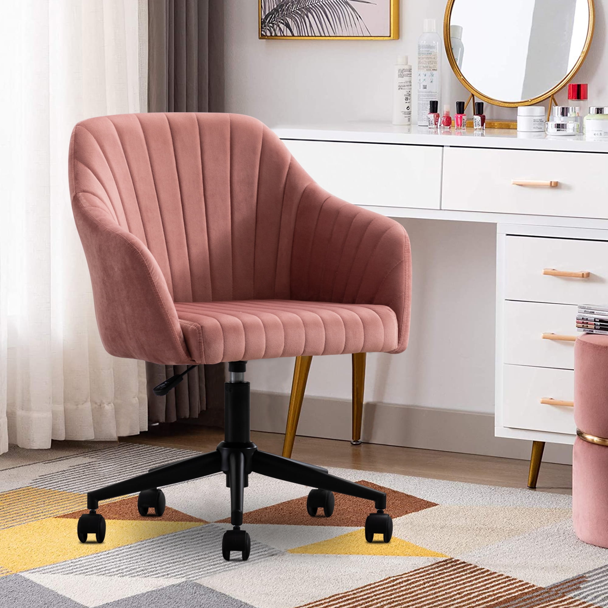 ENYOPRO Swivel Shell Chair for Living Room/Bed Room, Mid Back Modern ...