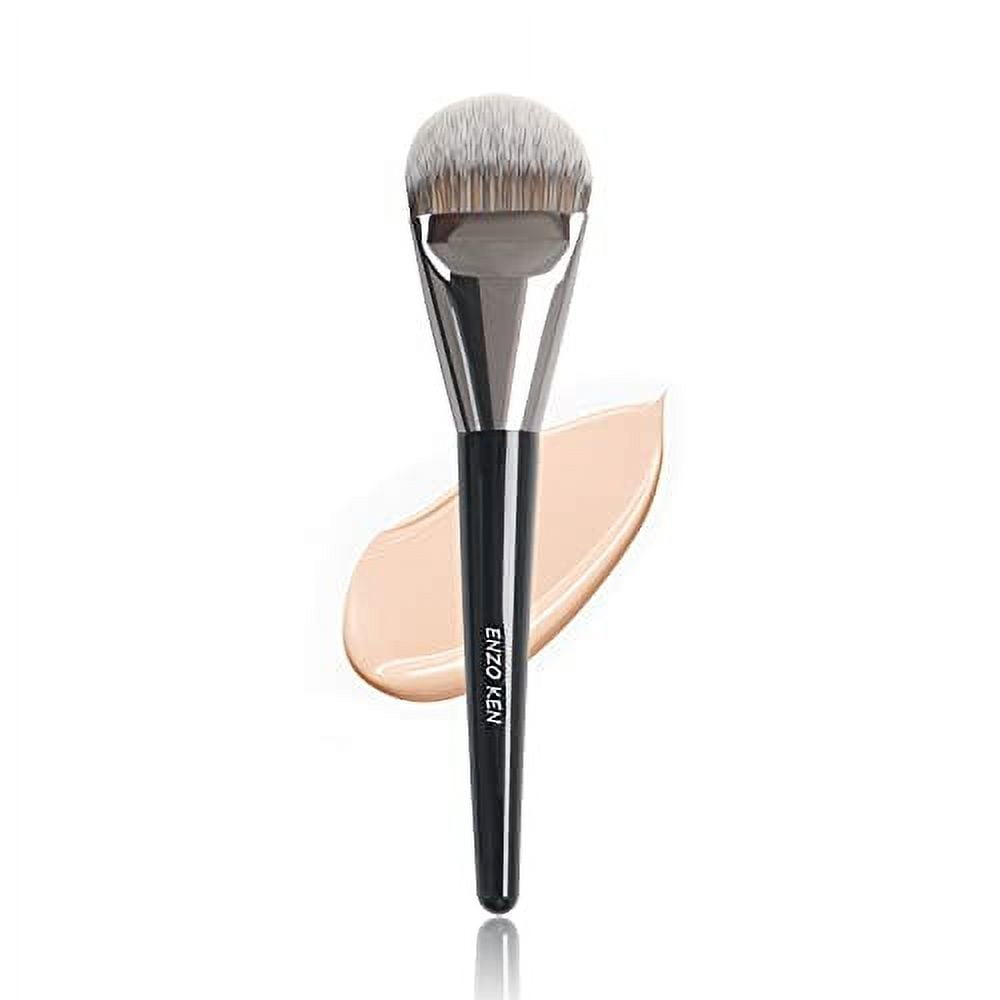 ENZO KEN Flat Foundation Brush for Makeup, Foundation Brush, Flat ...