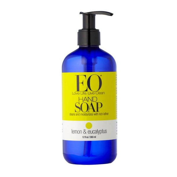 EO Hand Soap, Lemon & Eucalyptus, 12 Fl Oz - Walmart.com