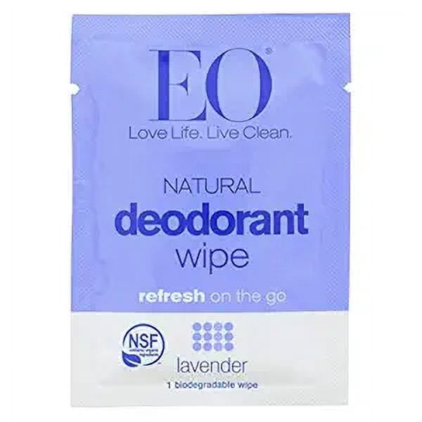 EO, Organic Lavender Deodorant Wipe, 1 Count - Walmart.com