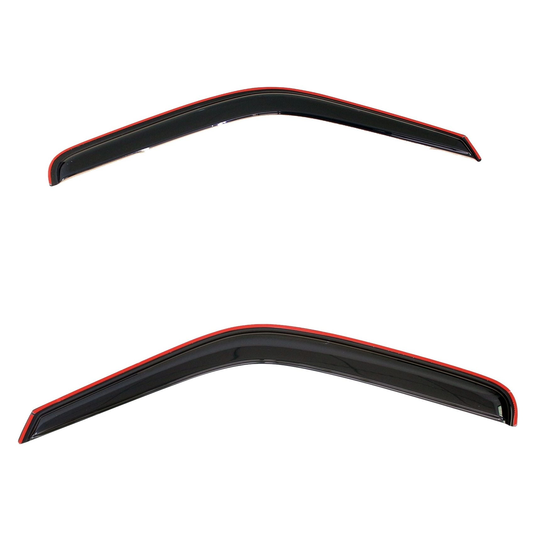 EODROMC 2pcs Sun Rain Wind Deflectors Door Window Visors in Channel ...