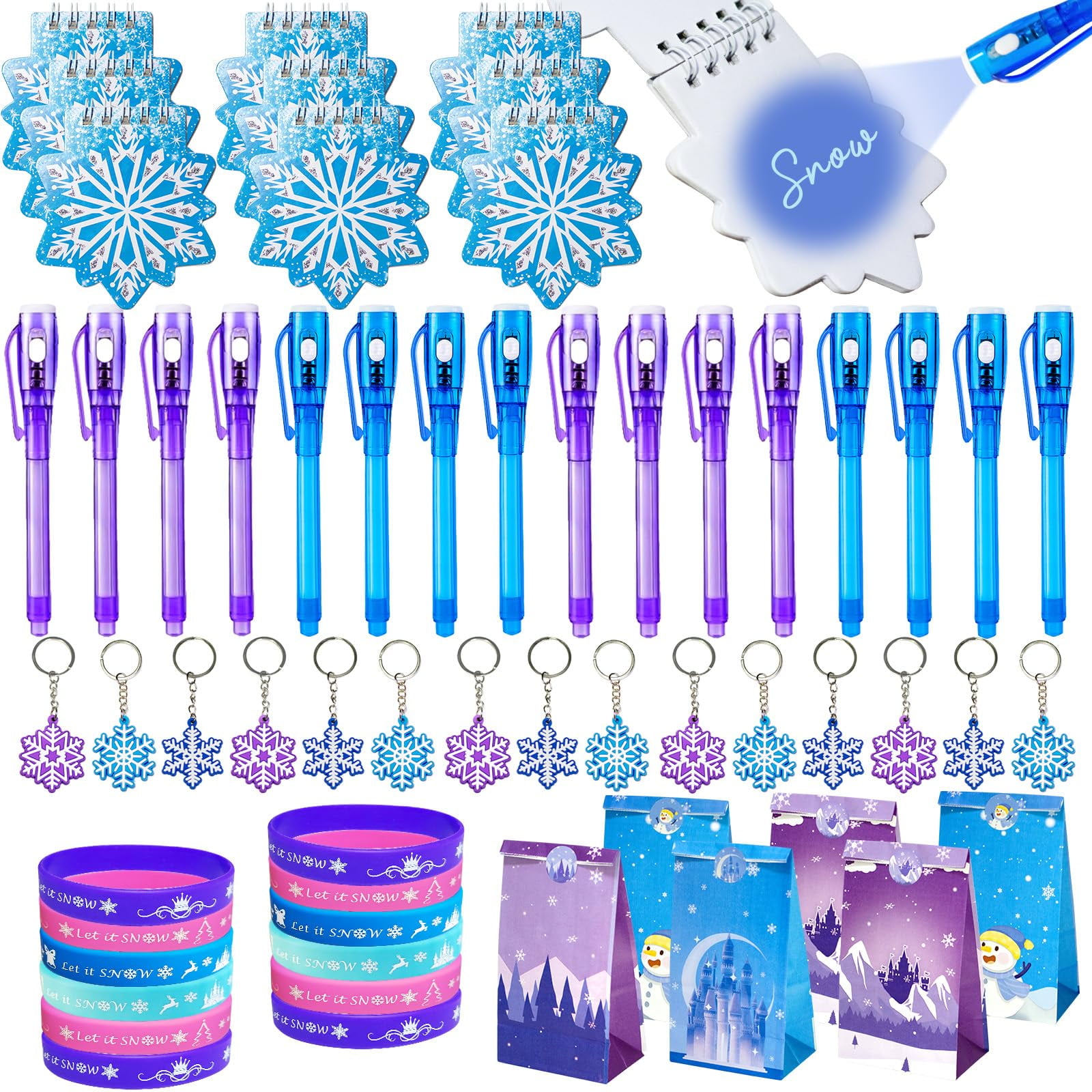EODVICS 80 PCS Frozen Party Favors frozen birthday party decorations ...