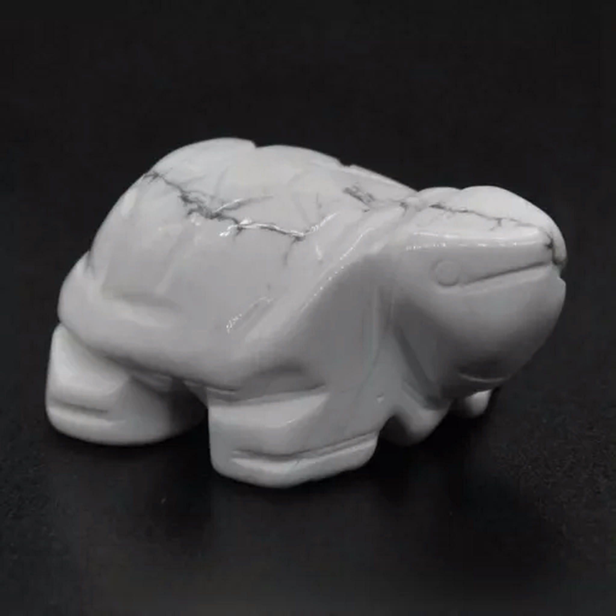 EOEMY 1.5'' Natural Quartz Crystal Longevity Turtle Hand Carved ...