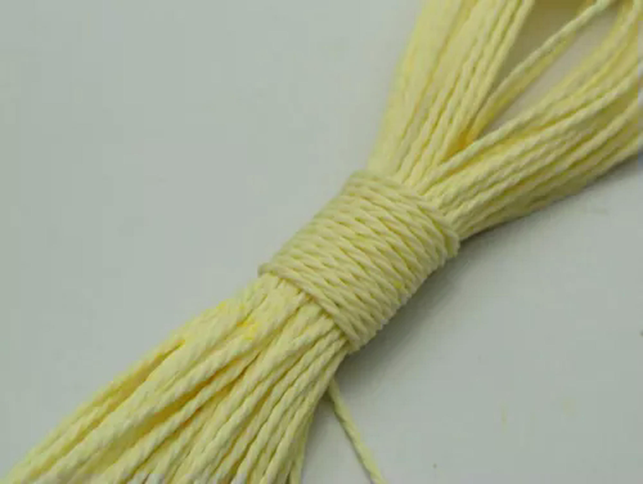 EOEMY 100 Meters Waxed Polyester Twisted Cord 1mm Macrame String Linen ...