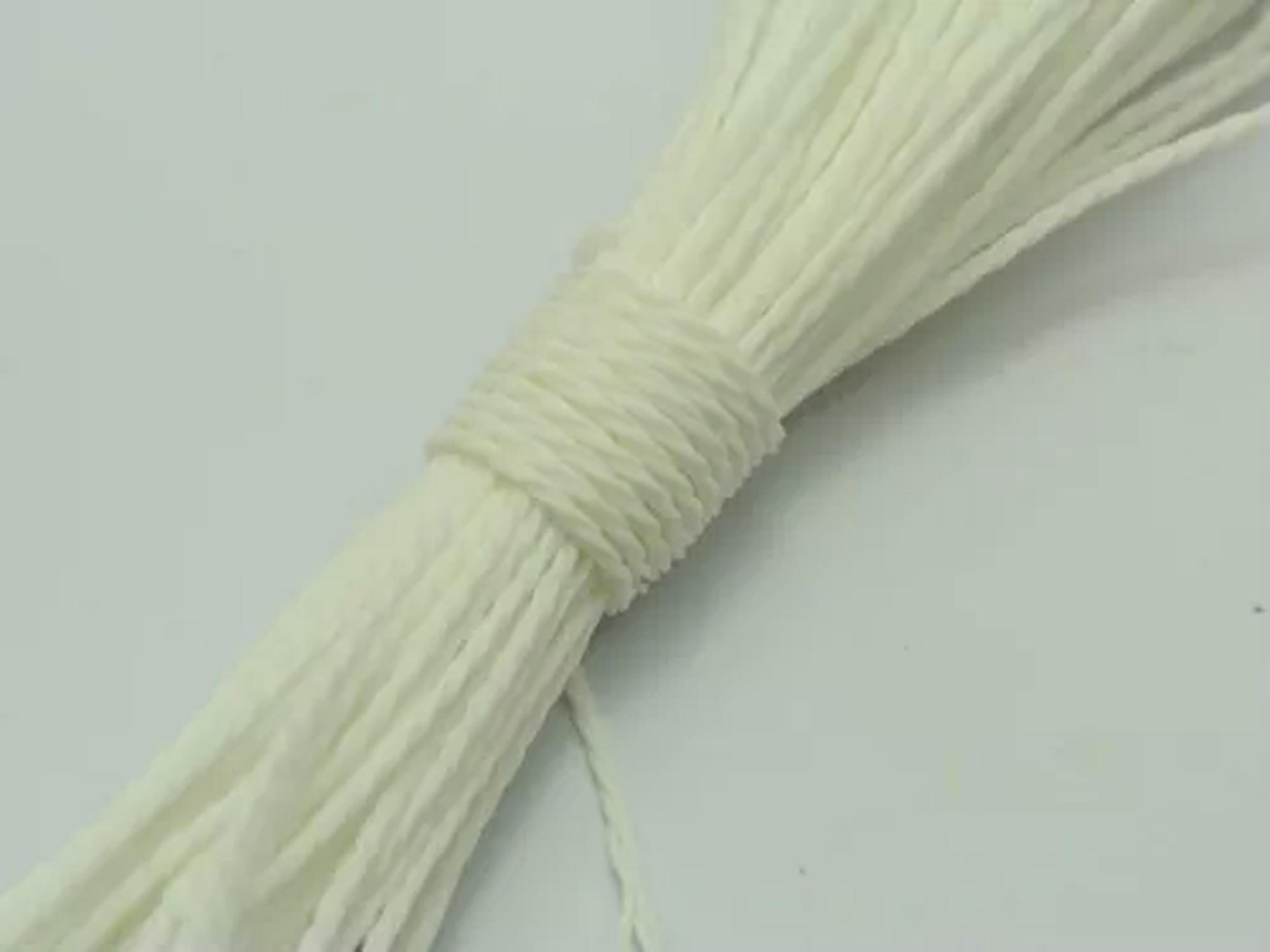 EOEMY 100 Meters Waxed Polyester Twisted Cord 1mm Macrame String Linen ...