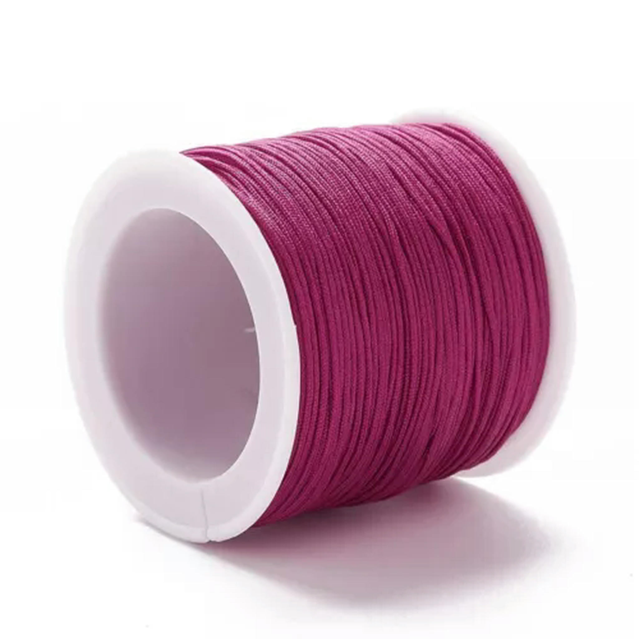 EOEMY 100Yards/Roll 0.8mm Braided Nylon Thread Diy Material For Crafts ...