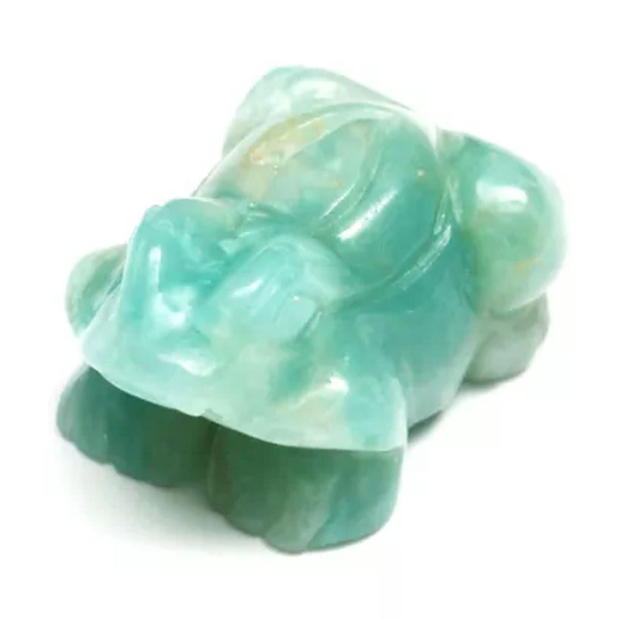 EOEMY 1Pc Natural Animal Frogs Quartz Crystal Carved Mini Skull Point ...