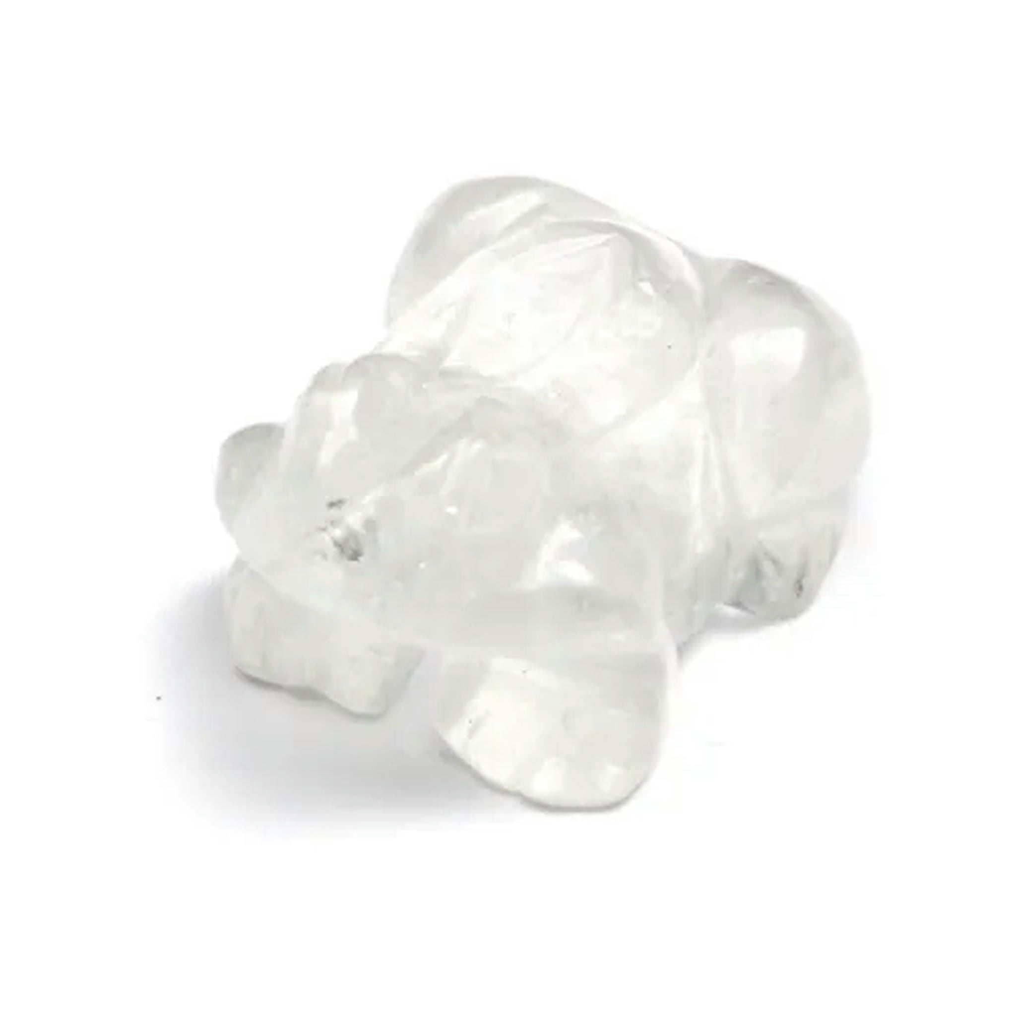 EOEMY 1Pc Natural Animal Frogs Quartz Crystal Carved Mini Skull Point ...