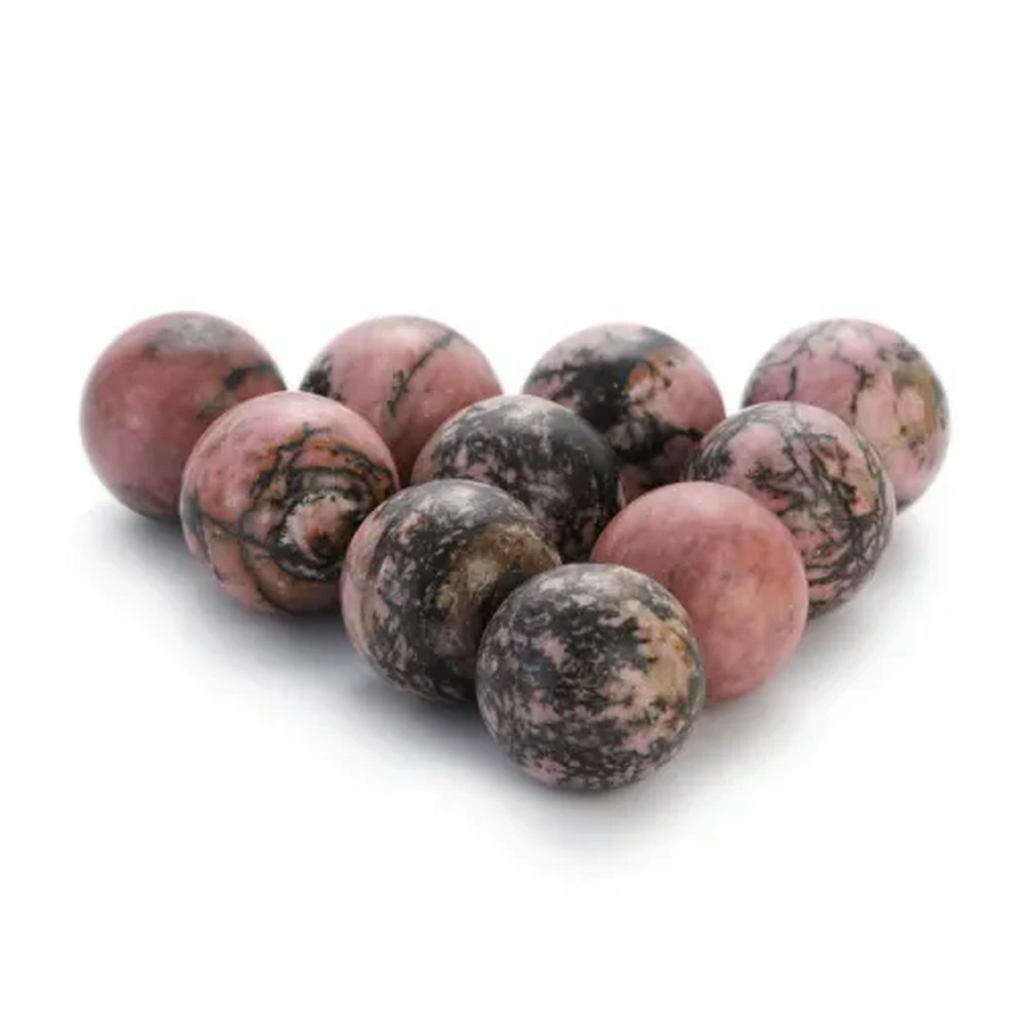 EOEMY 20mm Natural Stones Ball Quartz Sphere Bloodstone Specimen No ...