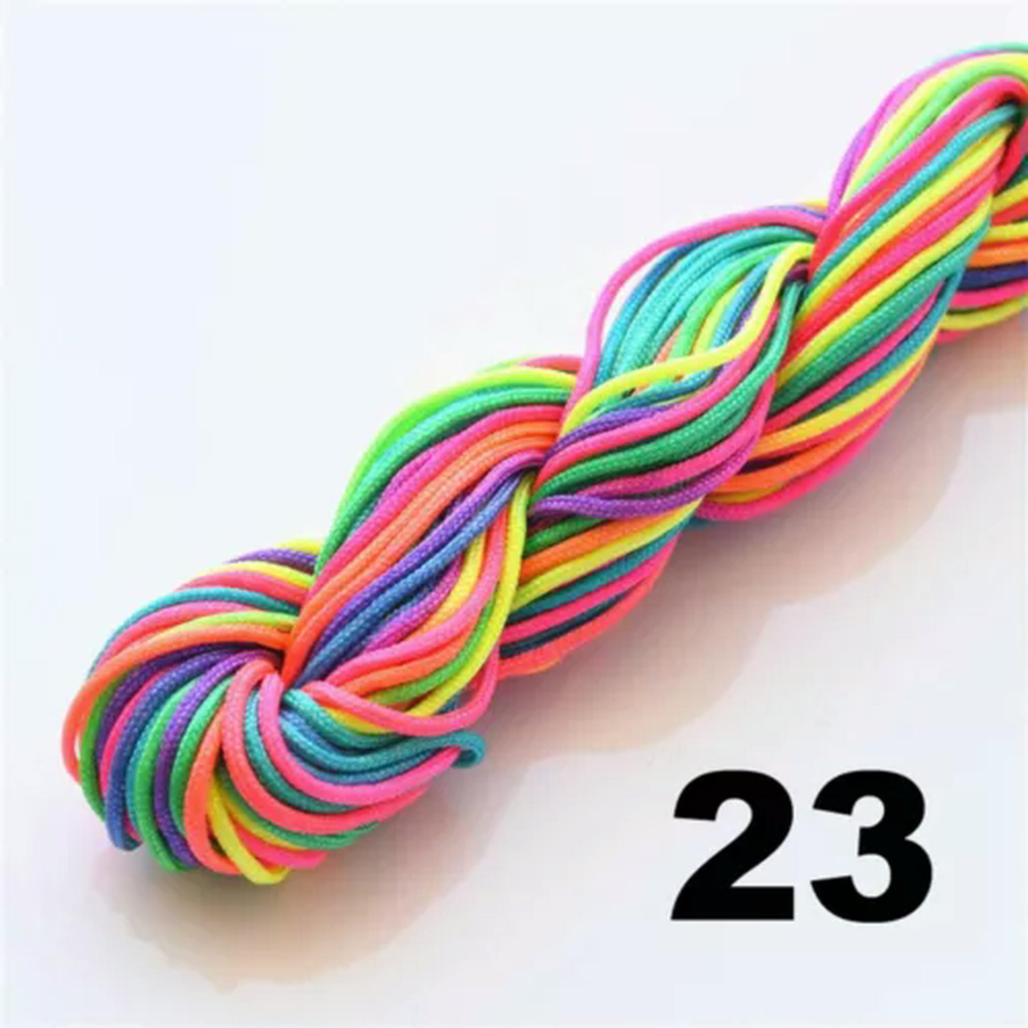 EOEMY 24 Meters Nylon String Chinese Knotting Thread B 1.5mm Macrame ...