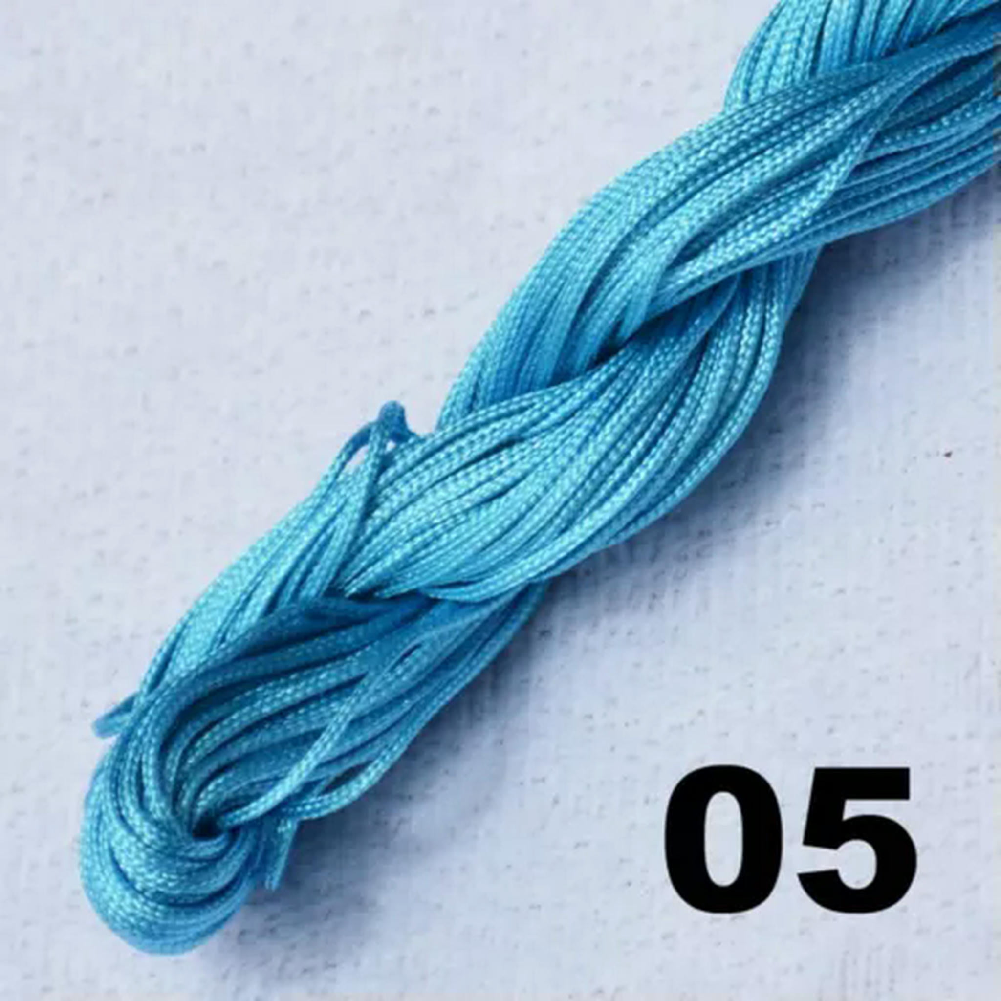 EOEMY 24 Meters Nylon String Chinese Knotting Thread B 1.5mm Macrame ...