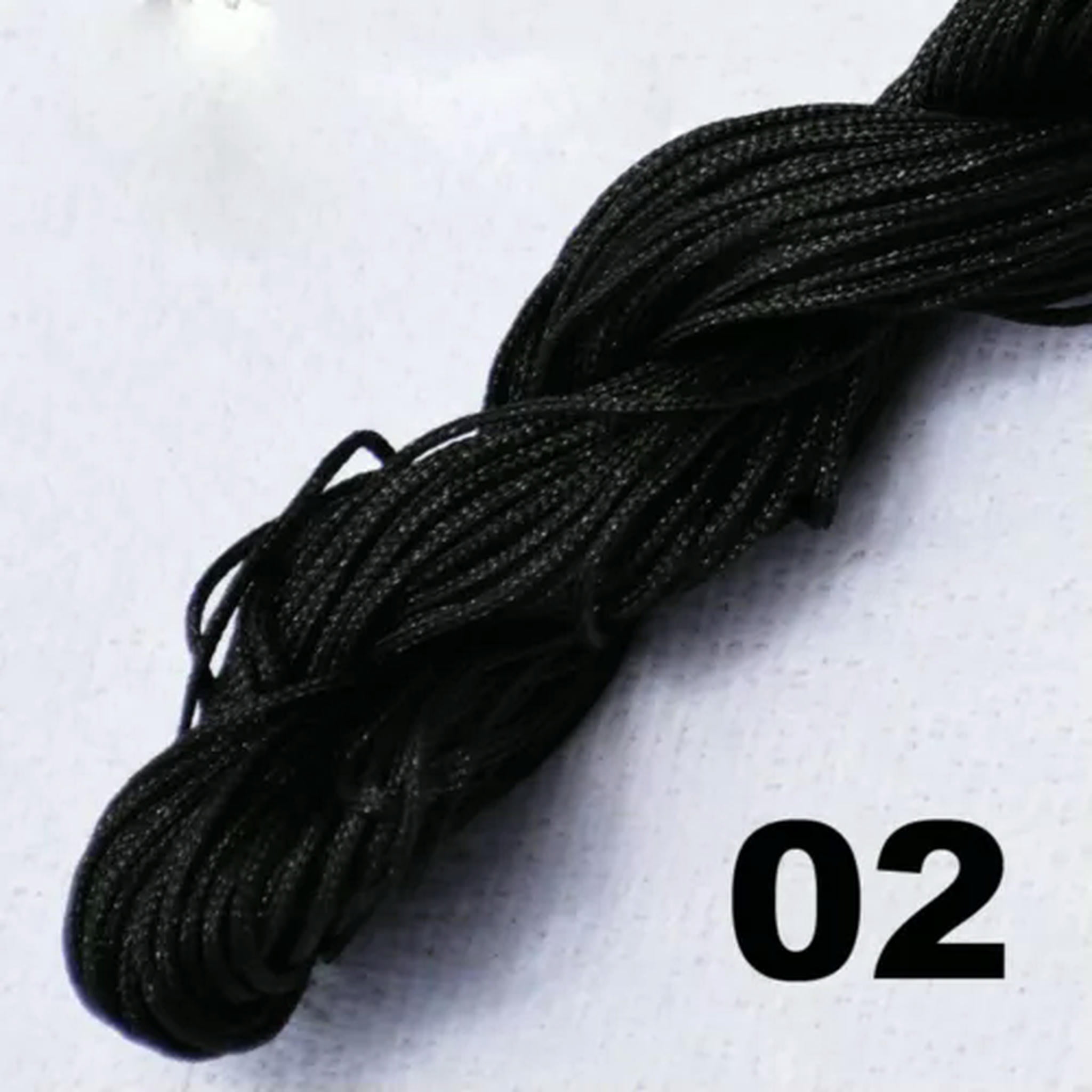 EOEMY 40 Meters Nylon String Chinese Knotting Thread A 1mm Macrame ...