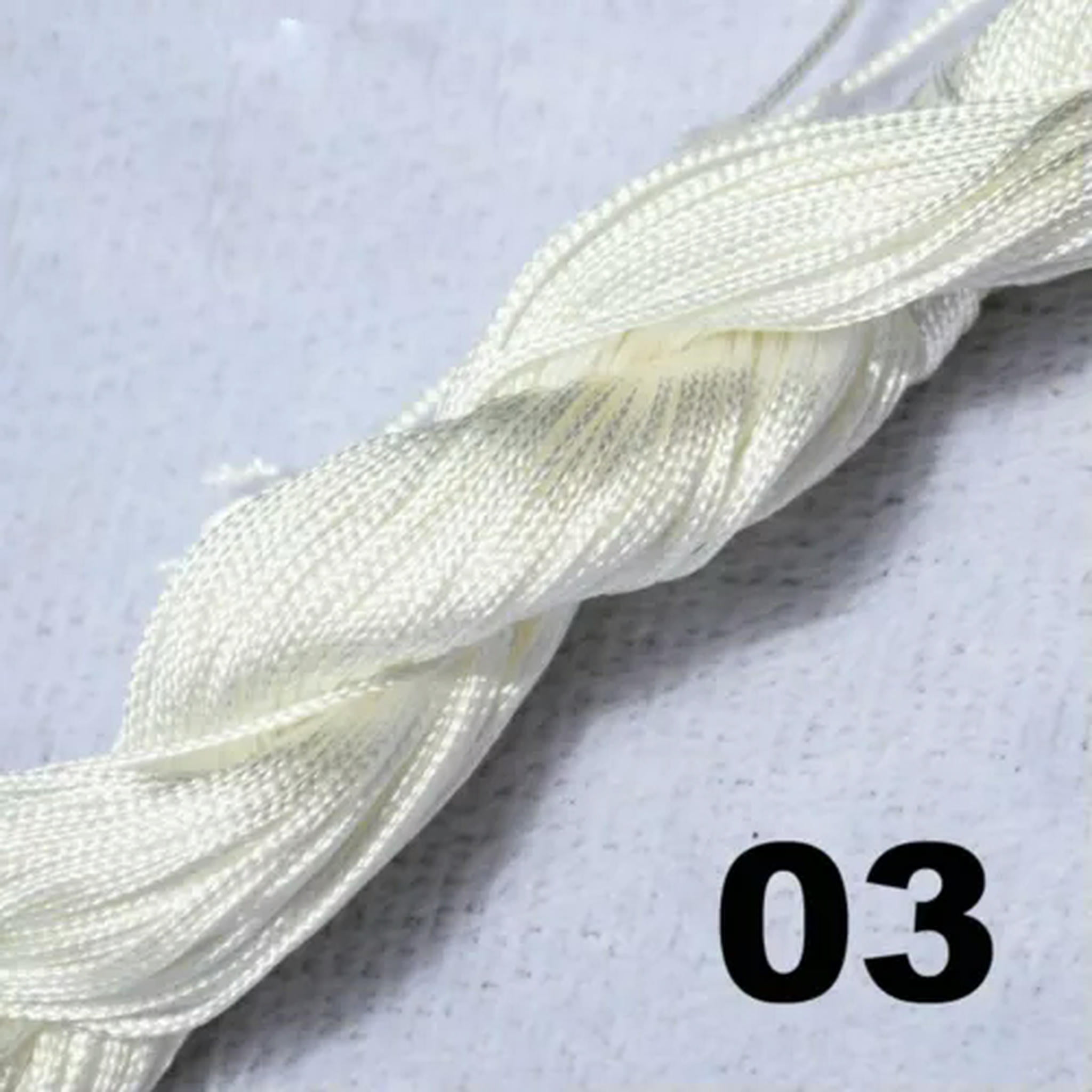 EOEMY 40 Meters Nylon String Chinese Knotting Thread A 1mm Macrame ...