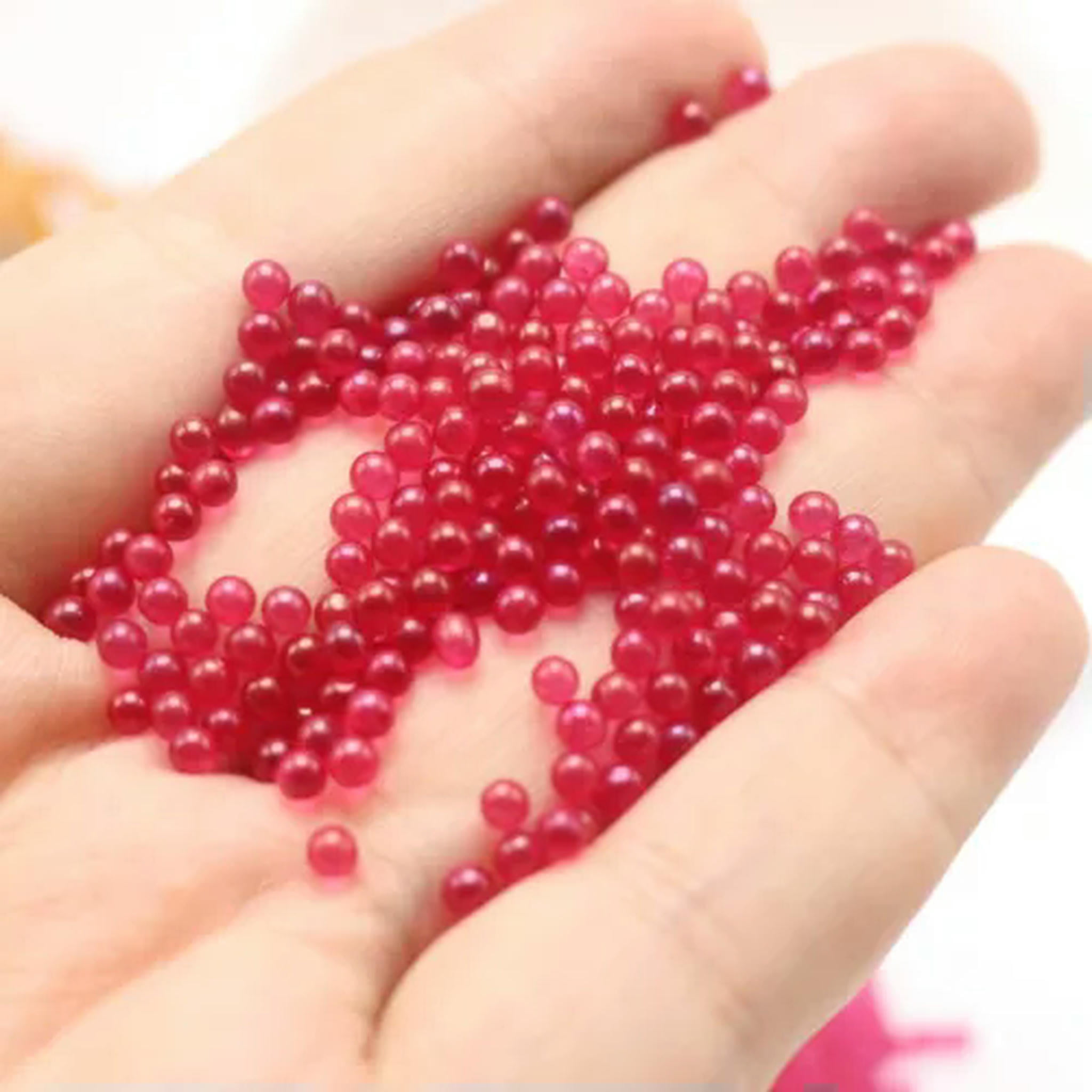 EOEMY 450 Gram (13500Pcs) Glass Caviar Microbeads Rainbow "Bubbles ...