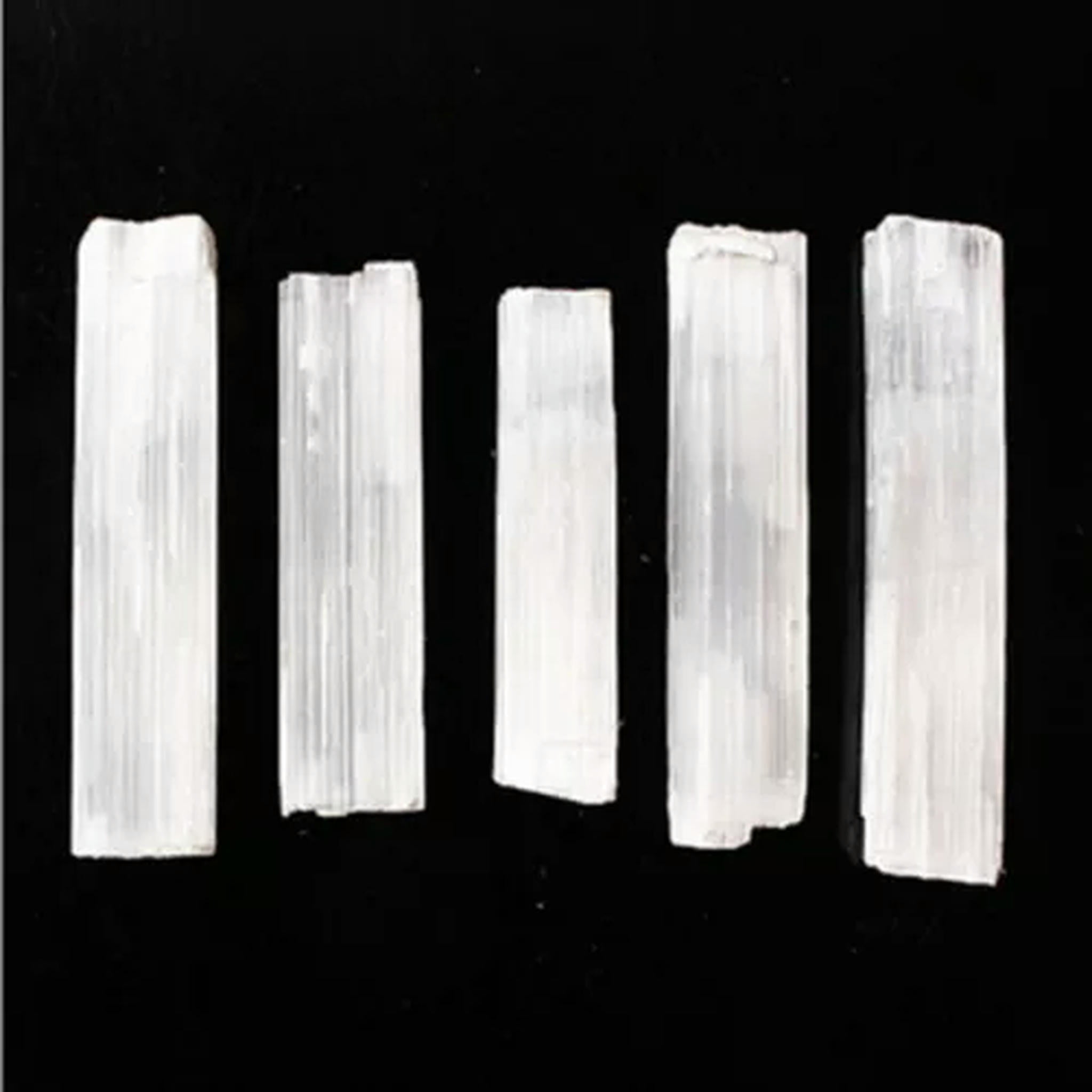 EOEMY 50-110mm Natural Quartz Selenite Stick White Gypsum Crystal Point ...
