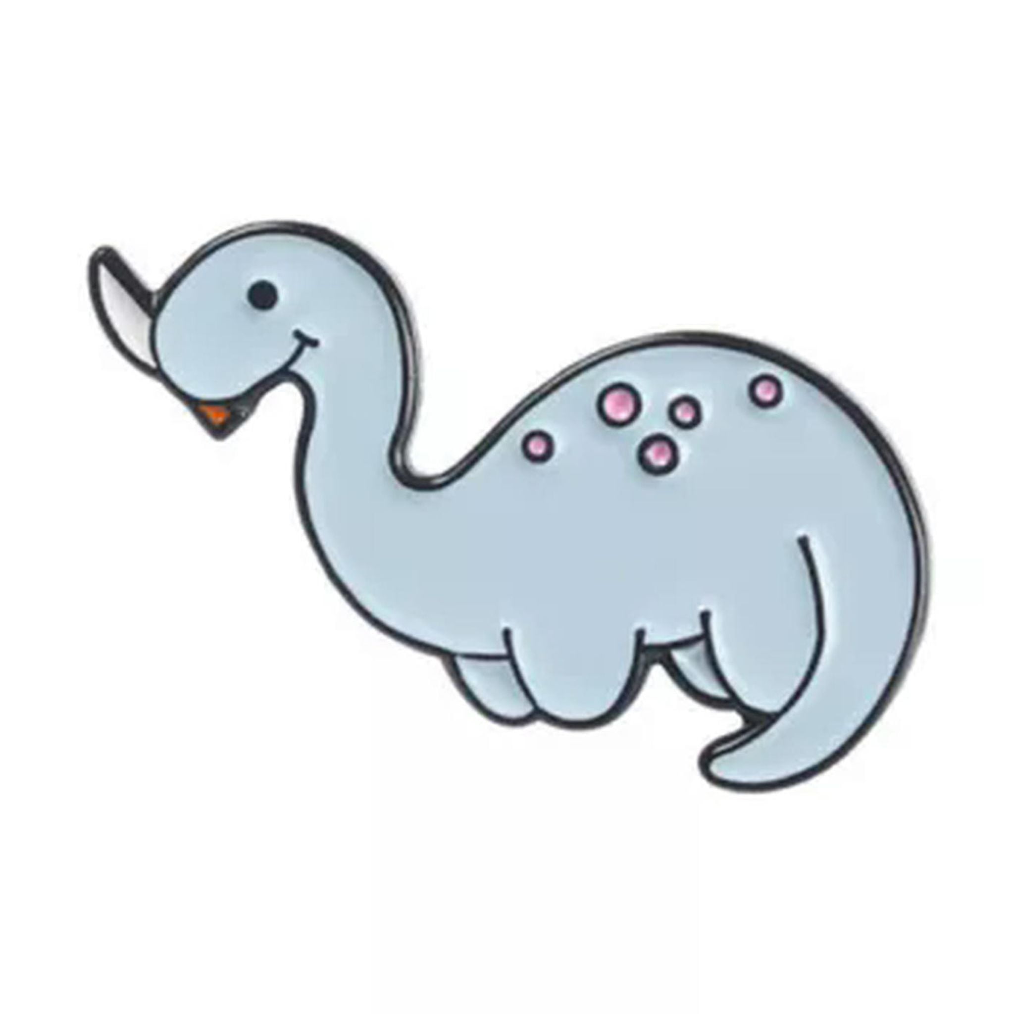 EOEMY Animal Dagger Enamel Pin Custom Fox Penguin Tyrannosaurus Rex ...