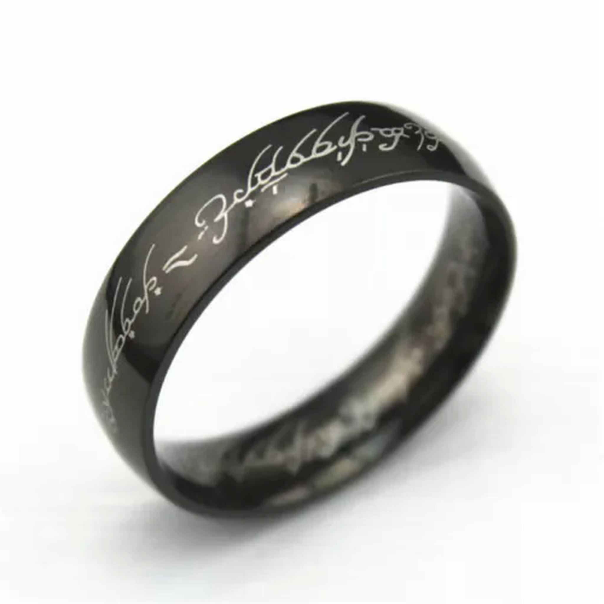 EOEMY Lord Of The Rings The One Ring Lotr Stainless Steel Wedding ...