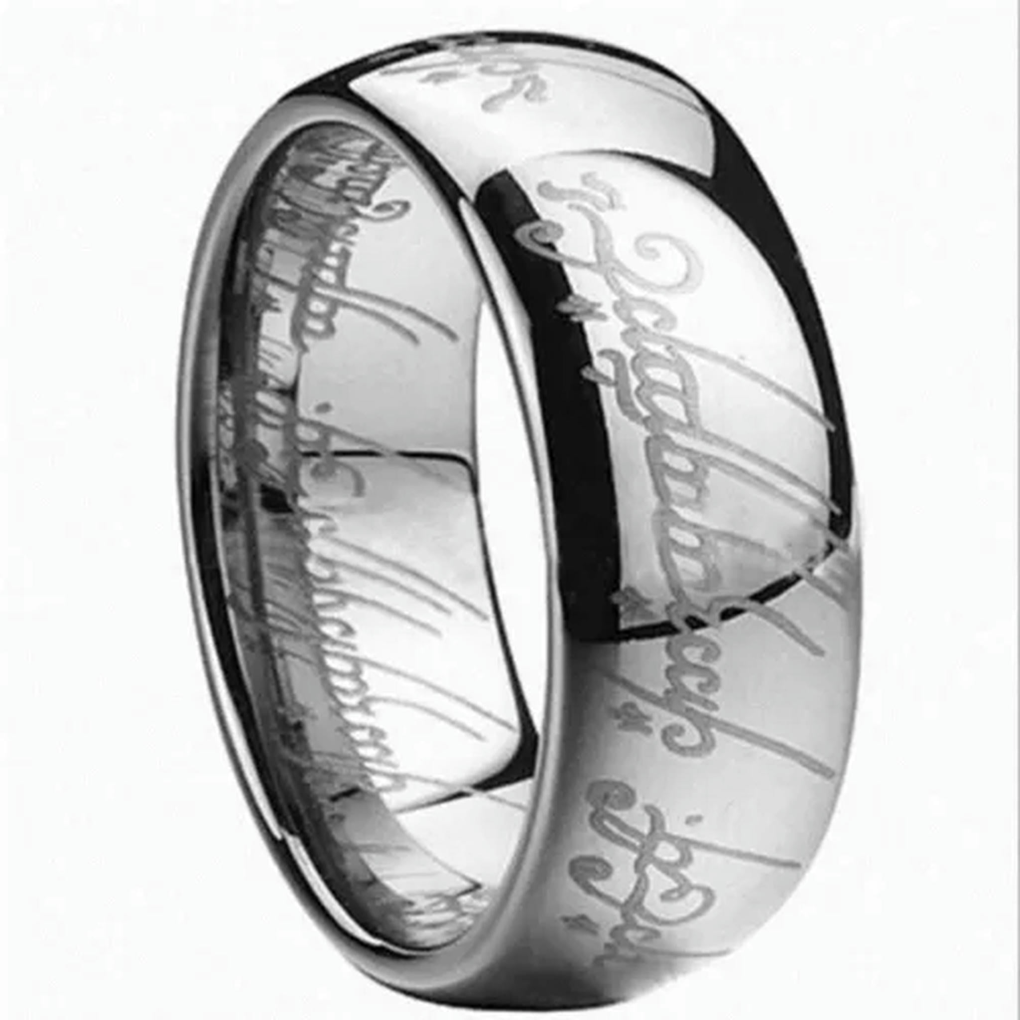 EOEMY Lord Of The Rings The One Ring Lotr Stainless Steel Wedding ...