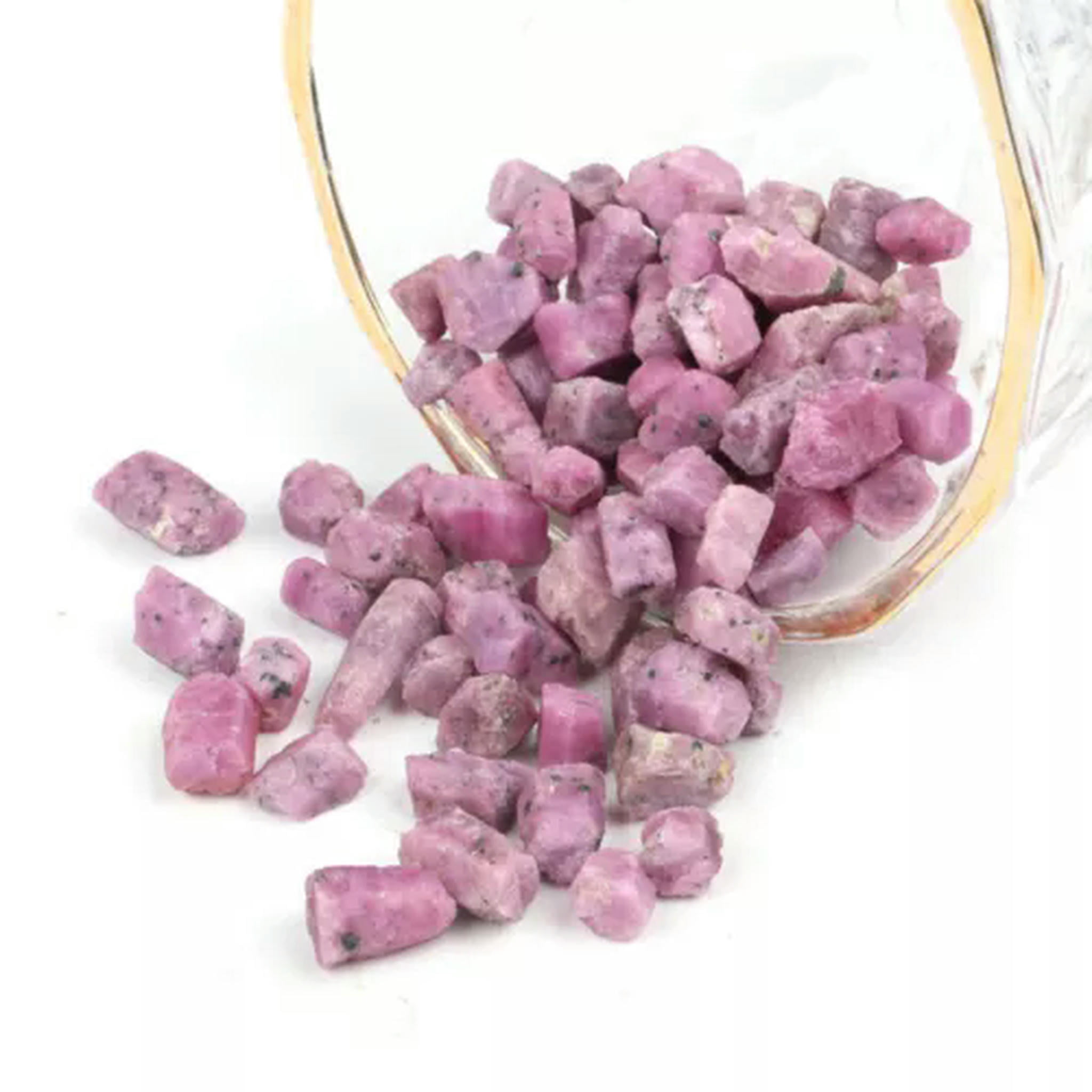 EOEMY Lot 50G/100G Rough Natural Blue Sapphire Ruby Corundum Crystal ...