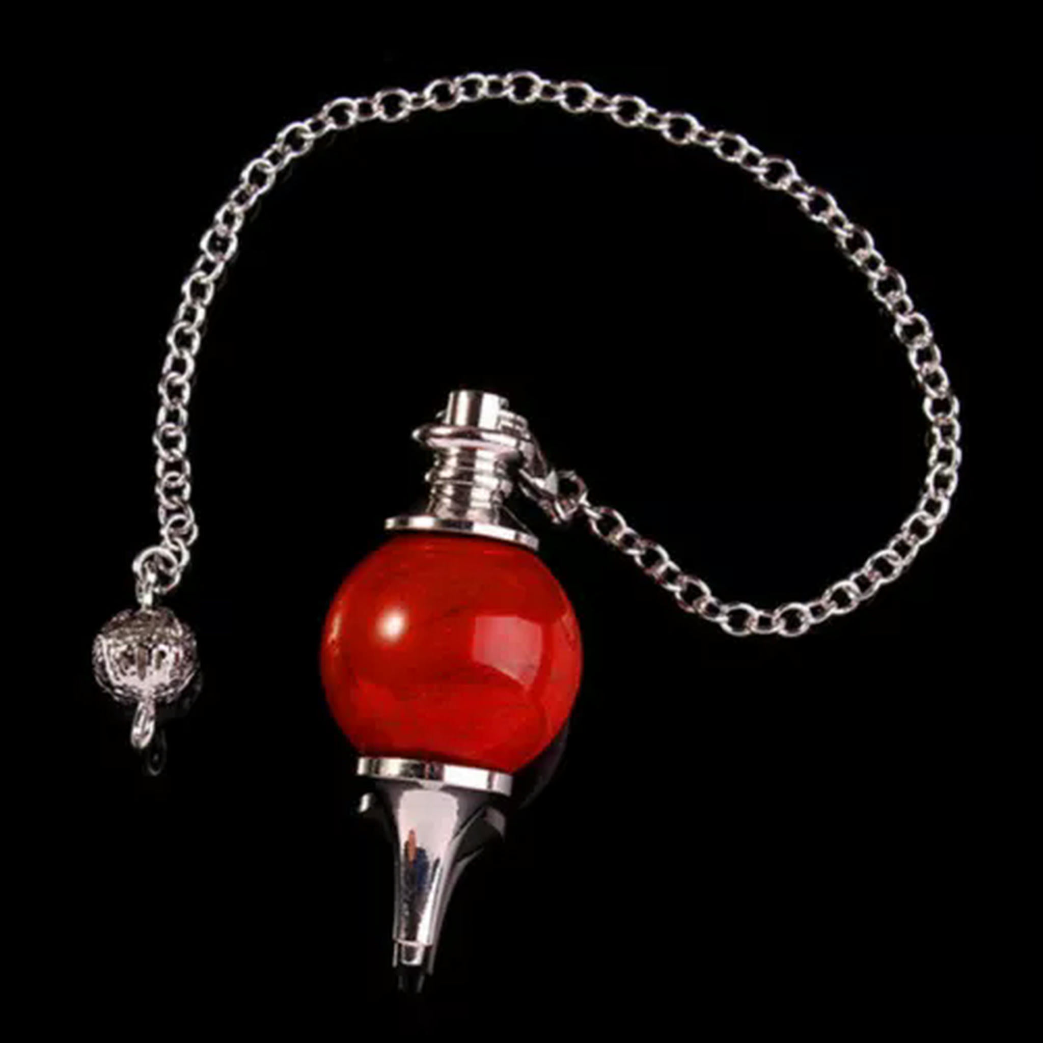 EOEMY Natural Crystal Pendulum Healing Dowsing Healing Reiki Pendant ...
