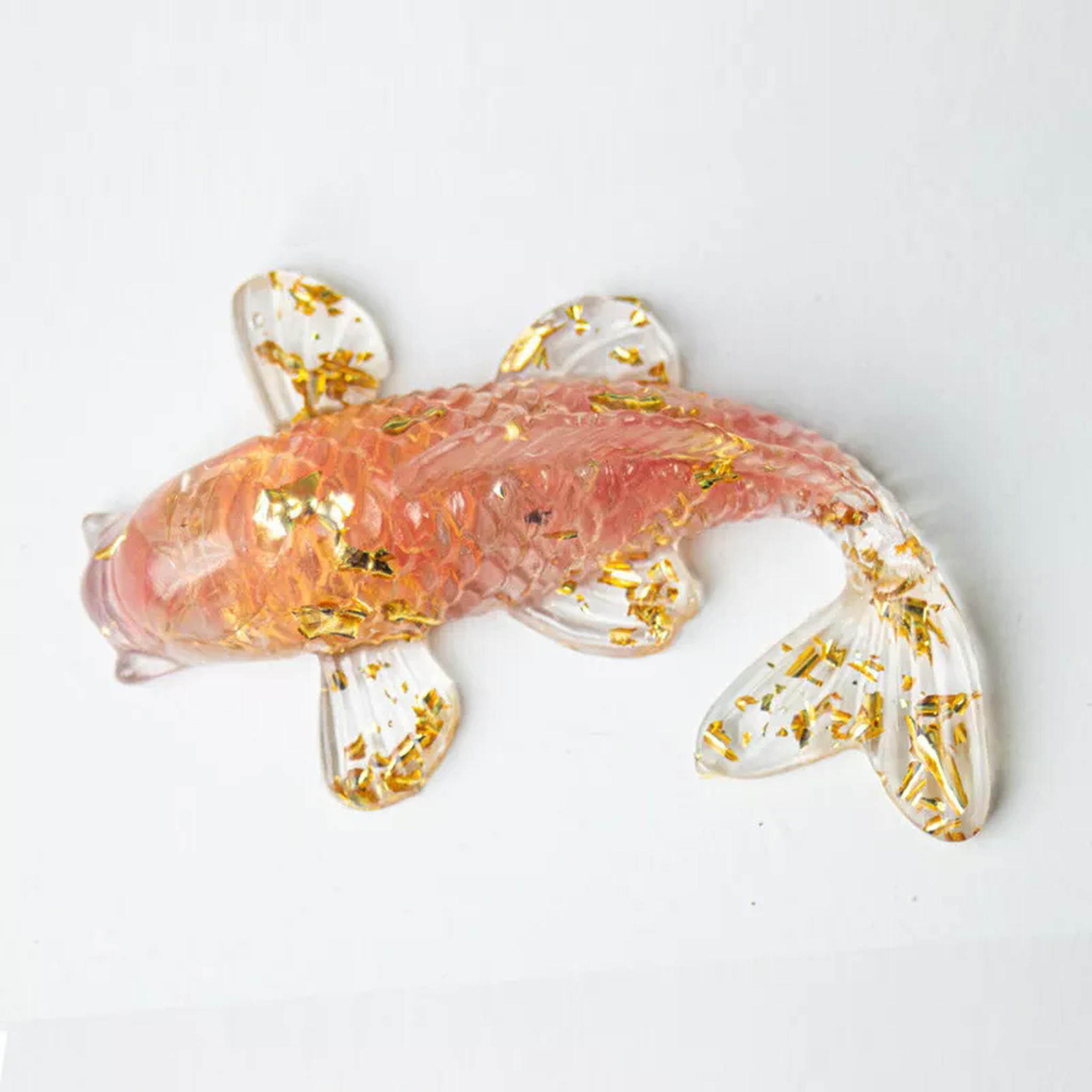 EOEMY Natural Rose Quartz Crystal Crushed Stone Drops Glue Koi Fancy ...