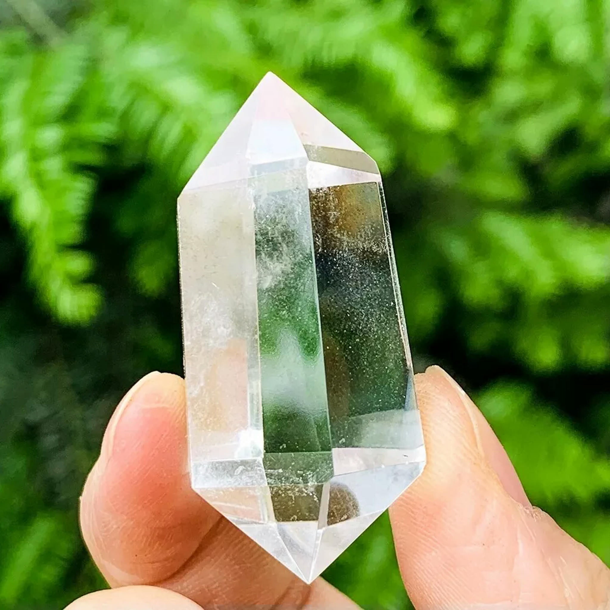 EOEMY Natural Transparent Crystal Diamond Yoga Chakra Meditation Tool ...