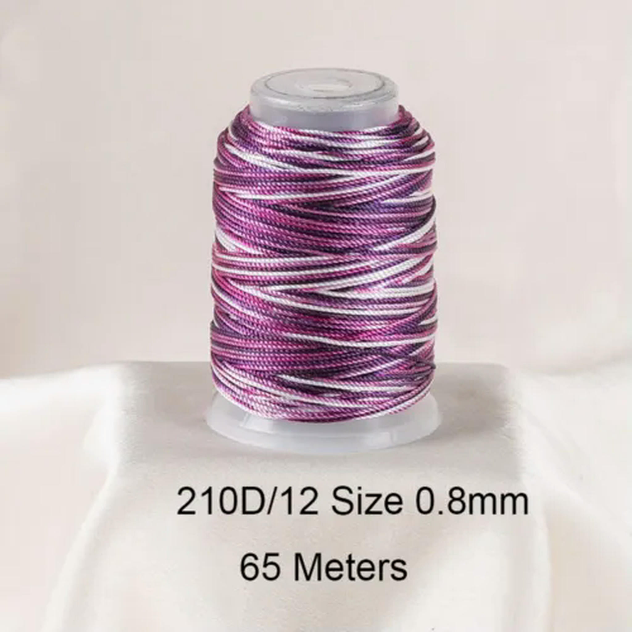 EOEMY One Spool Variegated Polyester Sewing Embroidery Thread String ...