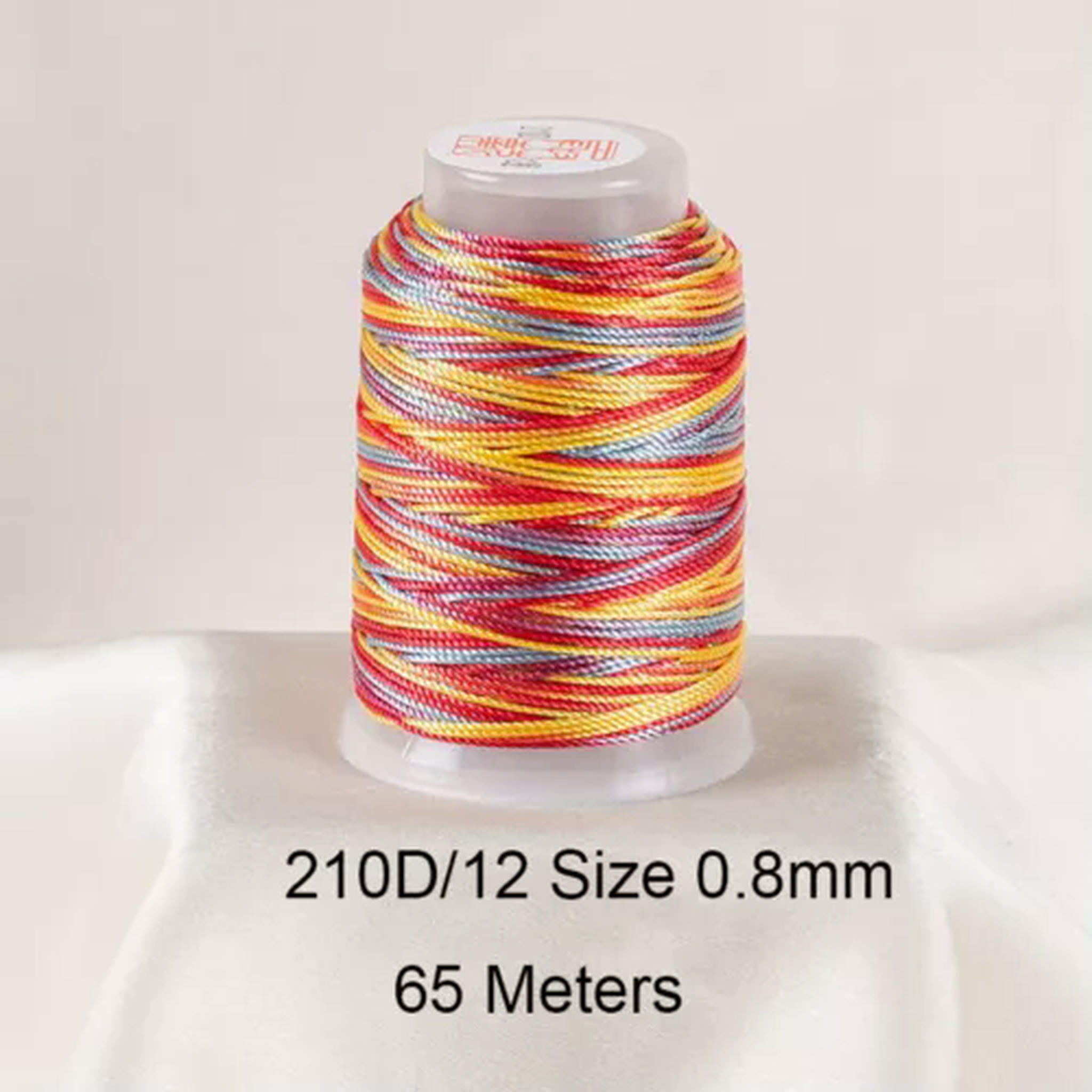 EOEMY One Spool Variegated Polyester Sewing Embroidery Thread String ...