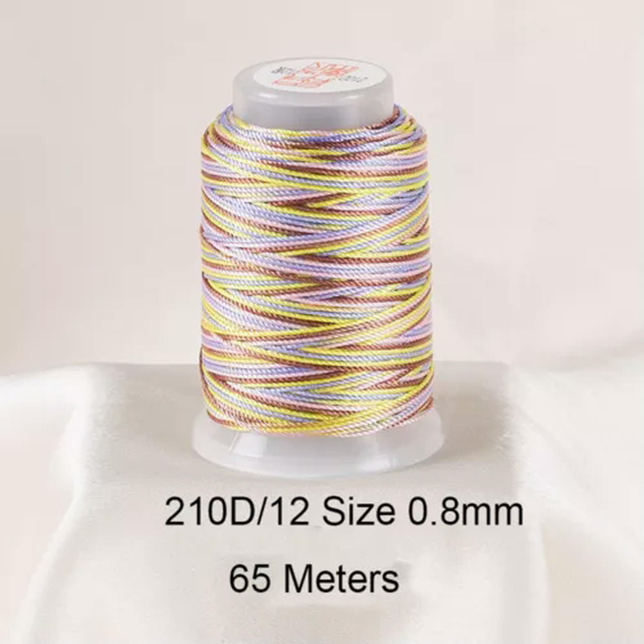 EOEMY One Spool Variegated Polyester Sewing Embroidery Thread String ...