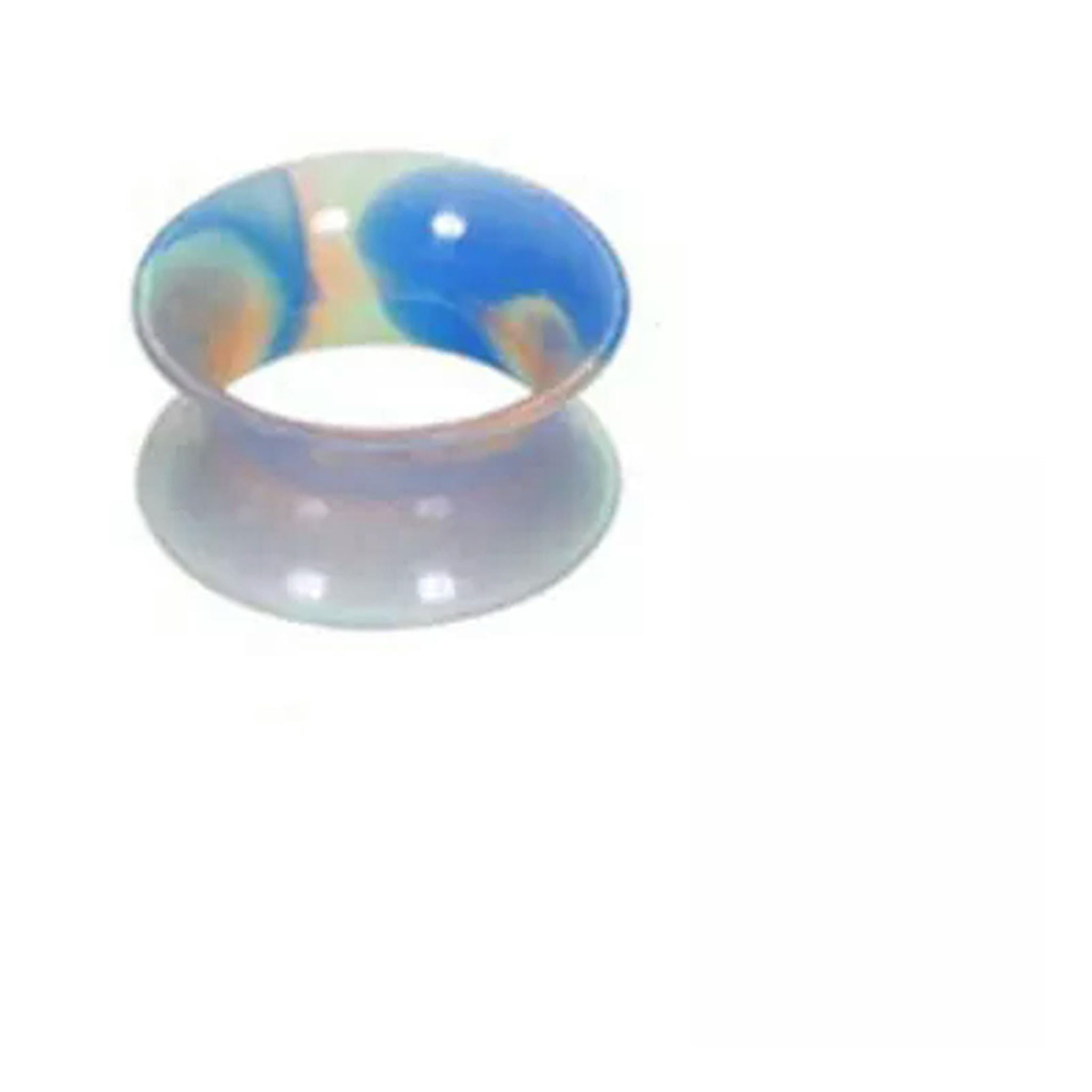 EOEMY Pair Thin Silicone Ear Skin Ear Tunnels Plugs Gauges Earskin ...