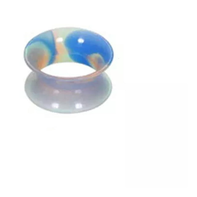 EOEMY Pair Thin Silicone Ear Skin Ear Tunnels Plugs Gauges Earskin ...